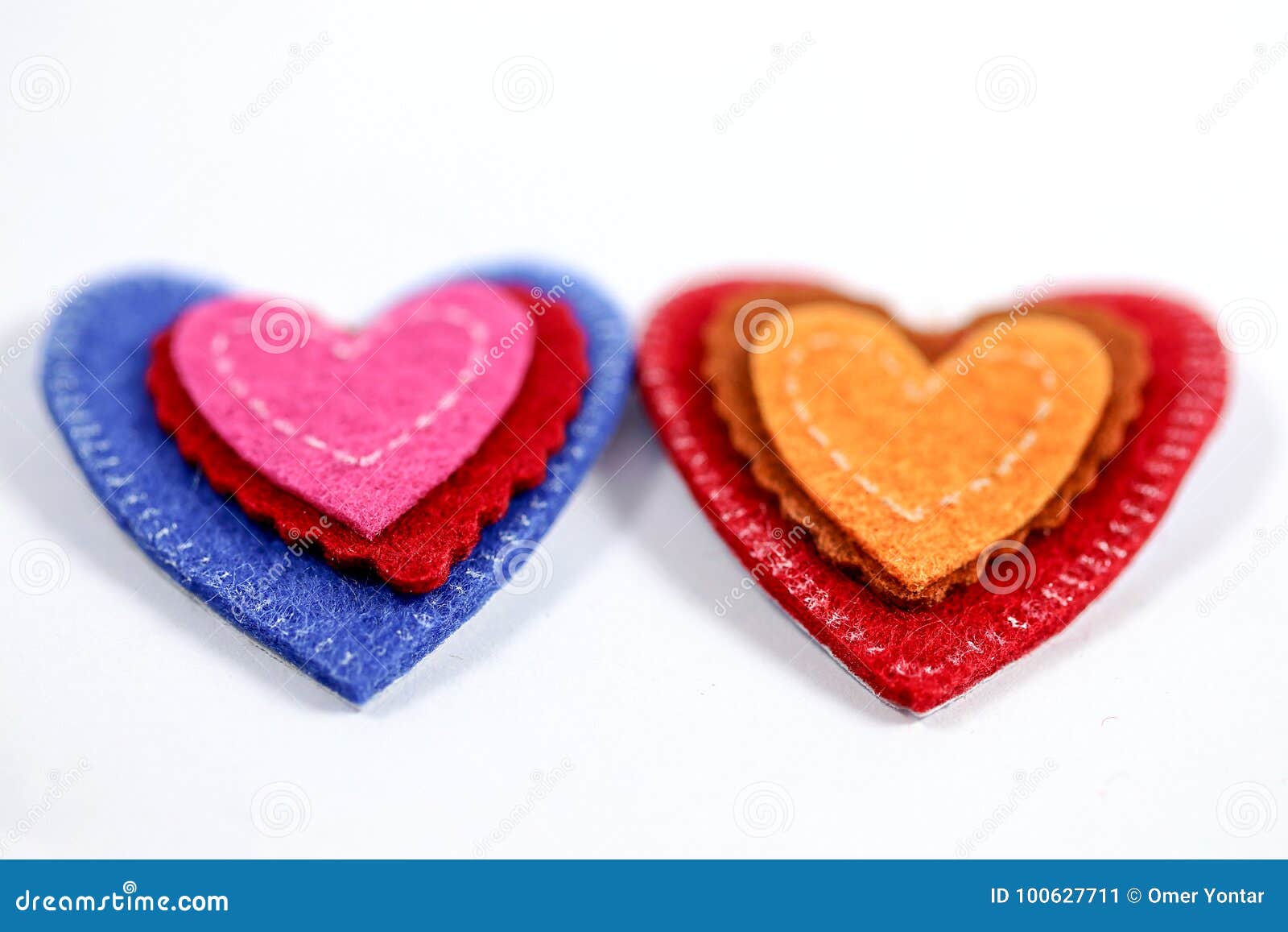 Corazones coloridos imagen de archivo. Imagen de forma - 100627711