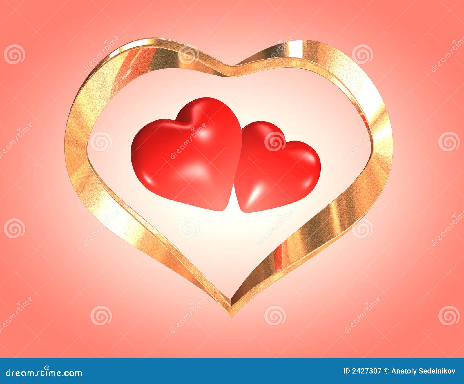 Corazones de la boda imagen de archivo. Imagen de valentina - 2427307