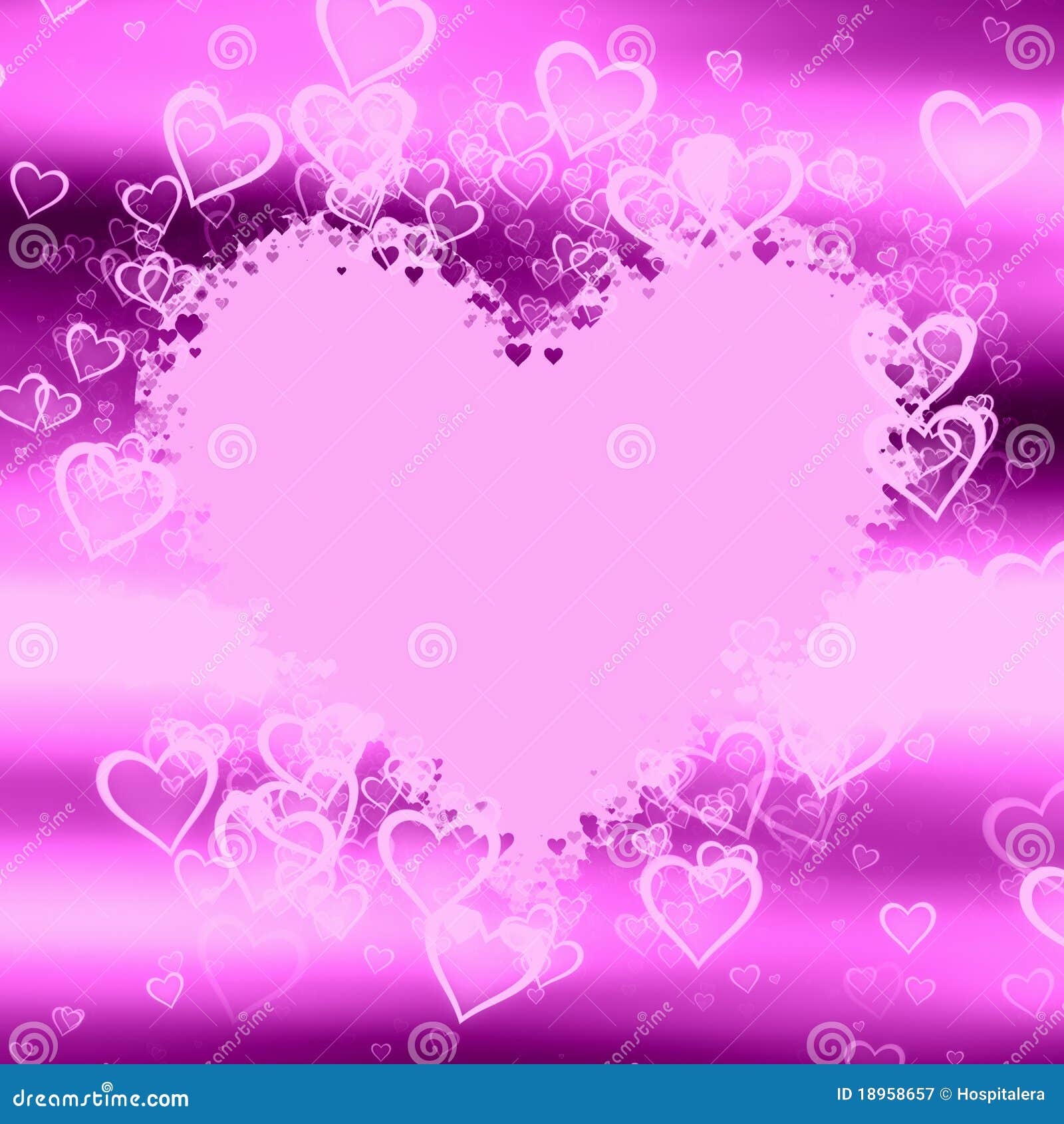 Corazones de la lila stock de ilustración. Ilustración de extracto ...