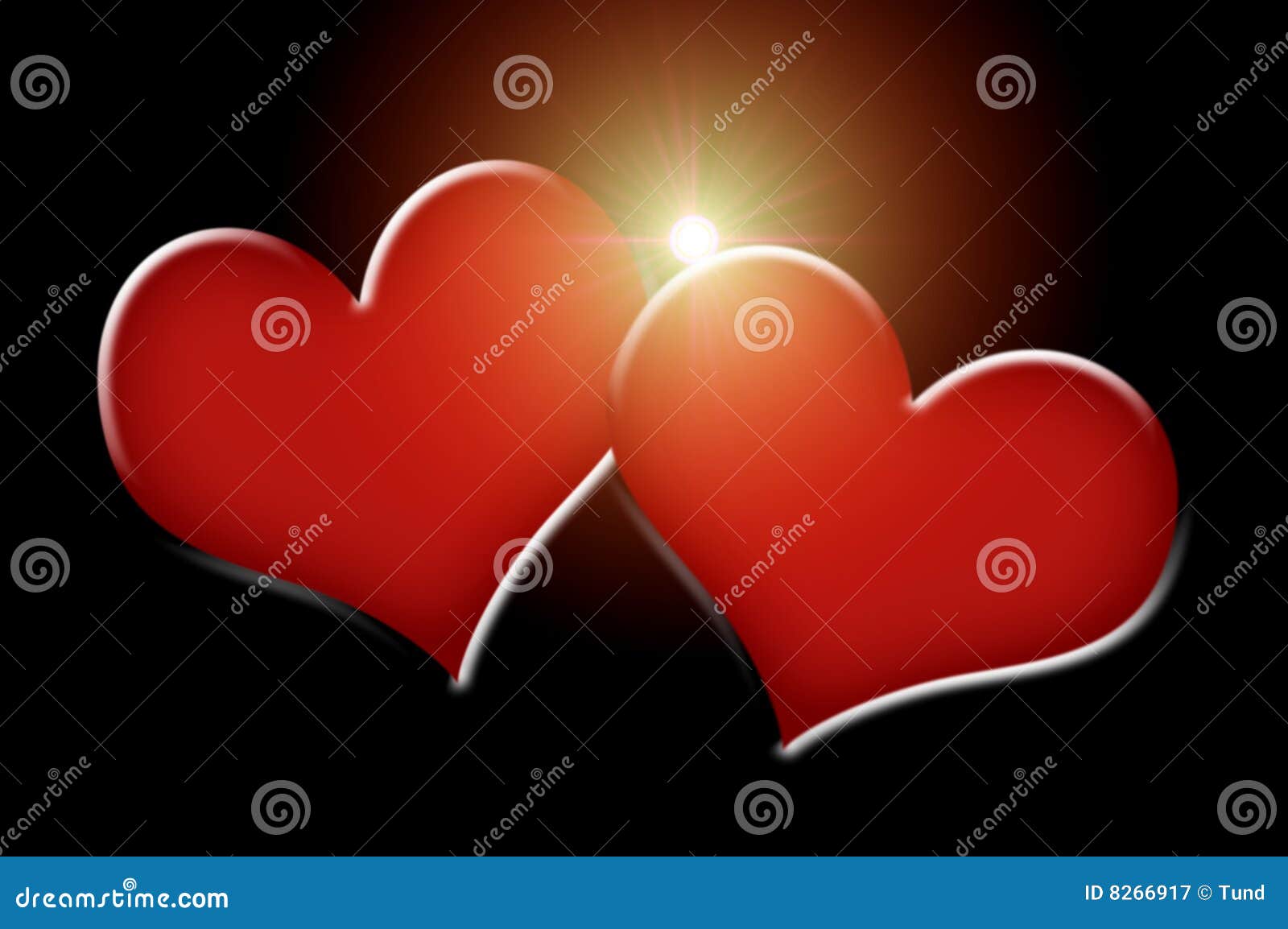 Corazones hermosos stock de ilustración. Ilustración de emociones - 8266917