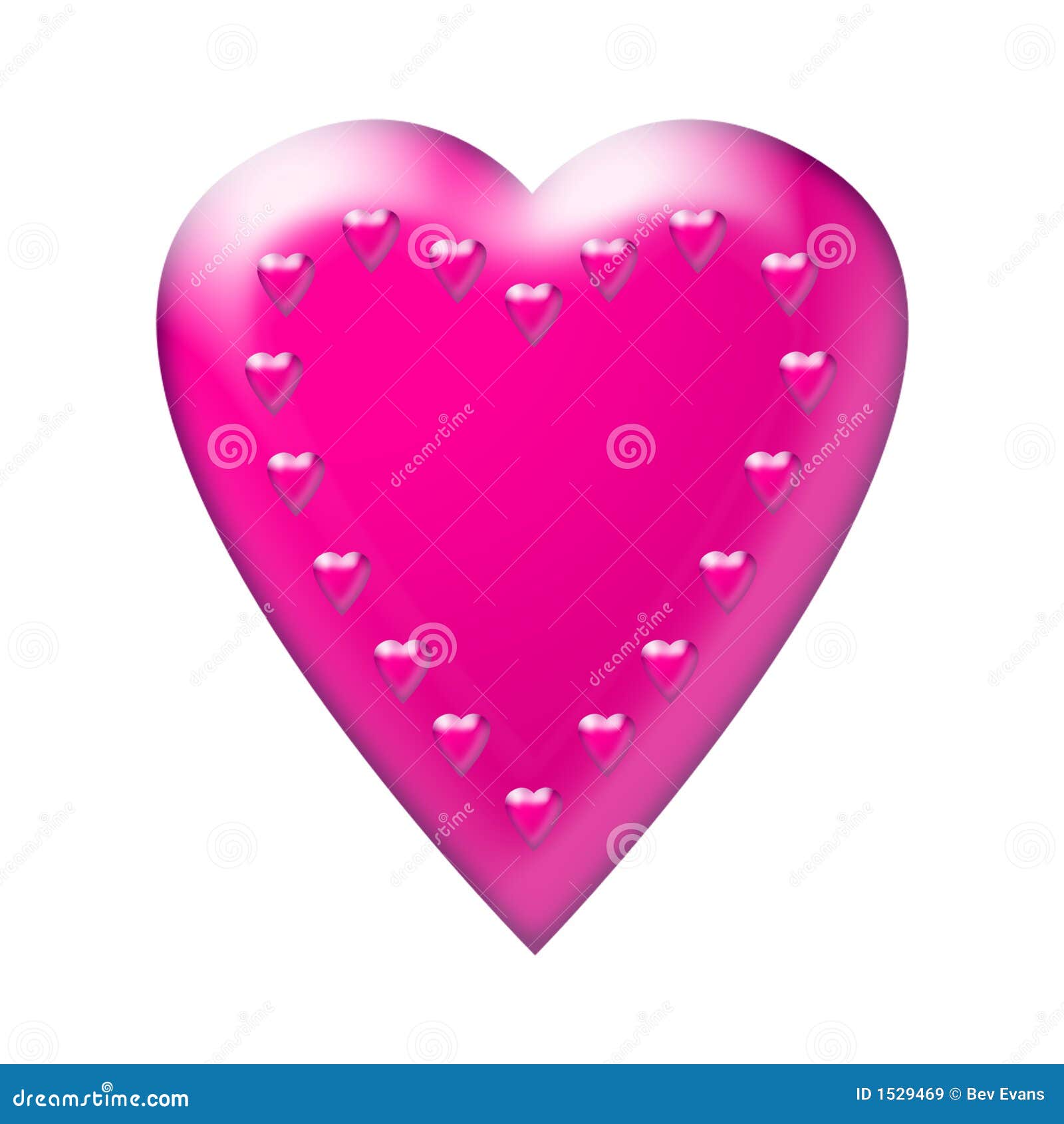 Corazones rosados 2 stock de ilustración. Ilustración de resplandor ...