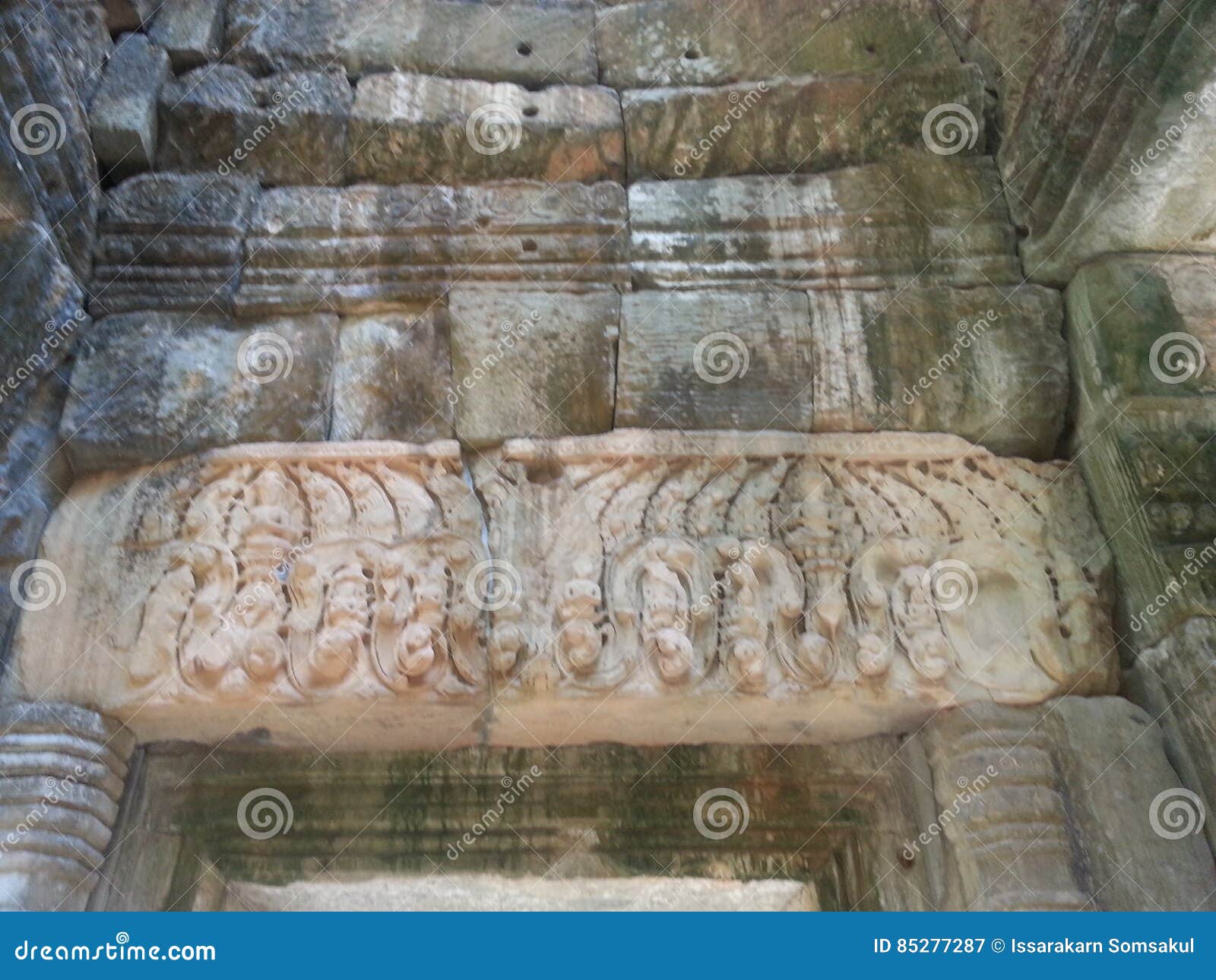 The Corbel Arch In The Palace At Palenque, A Maya City State In ...