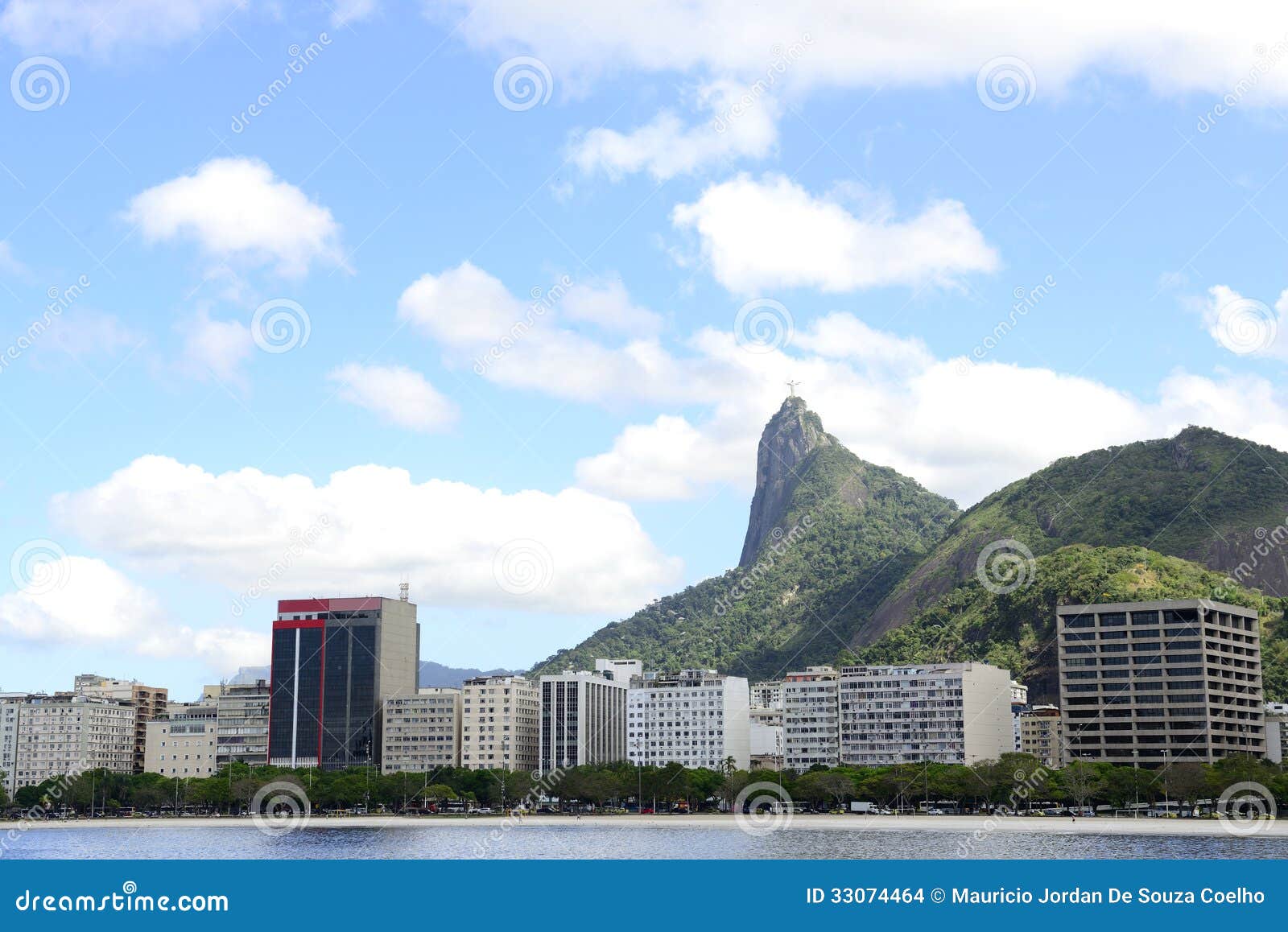 Corcovado Mountain in Rio De Janeiro Editorial Stock Image - Image of ...