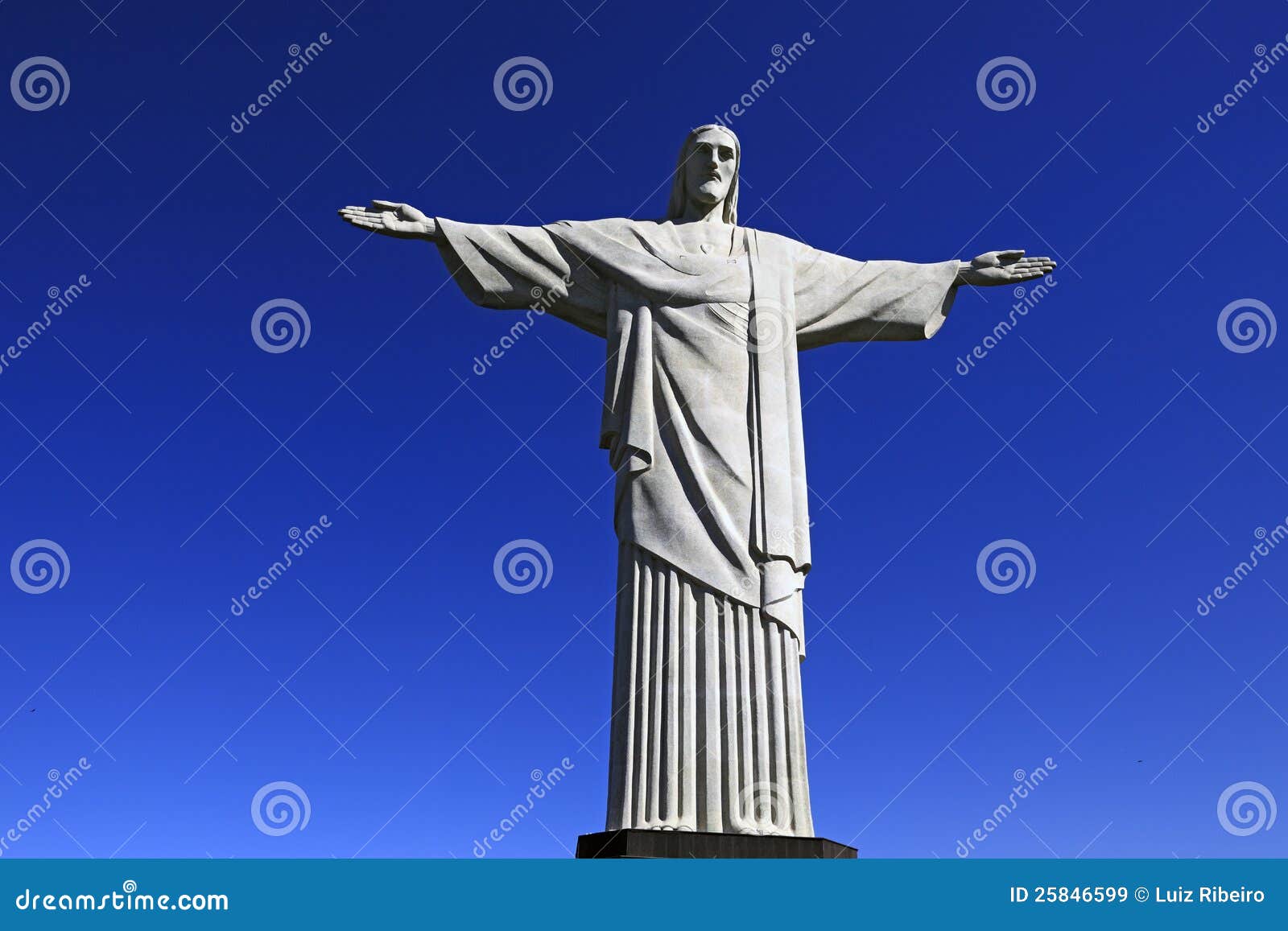 Corcovado, Rio de Janeiro editorial stock image. Image of brazilian ...