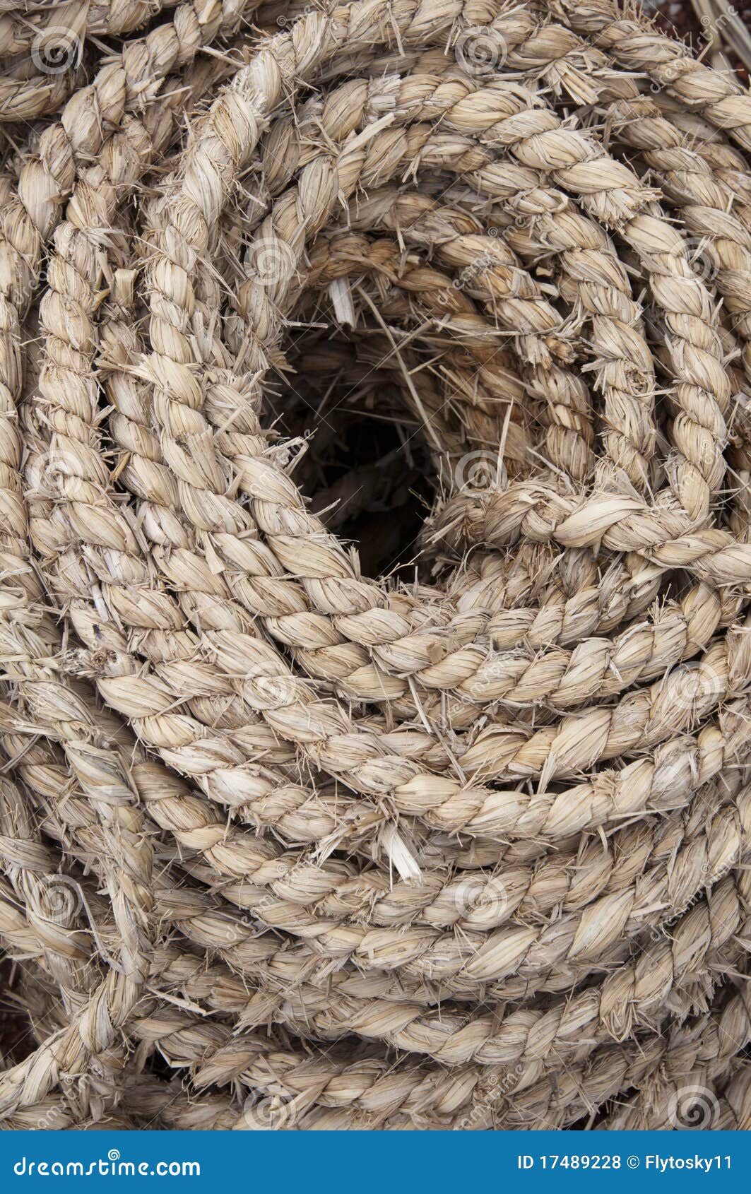 Corde de chanvre photo stock. Image du string, durable - 17489228