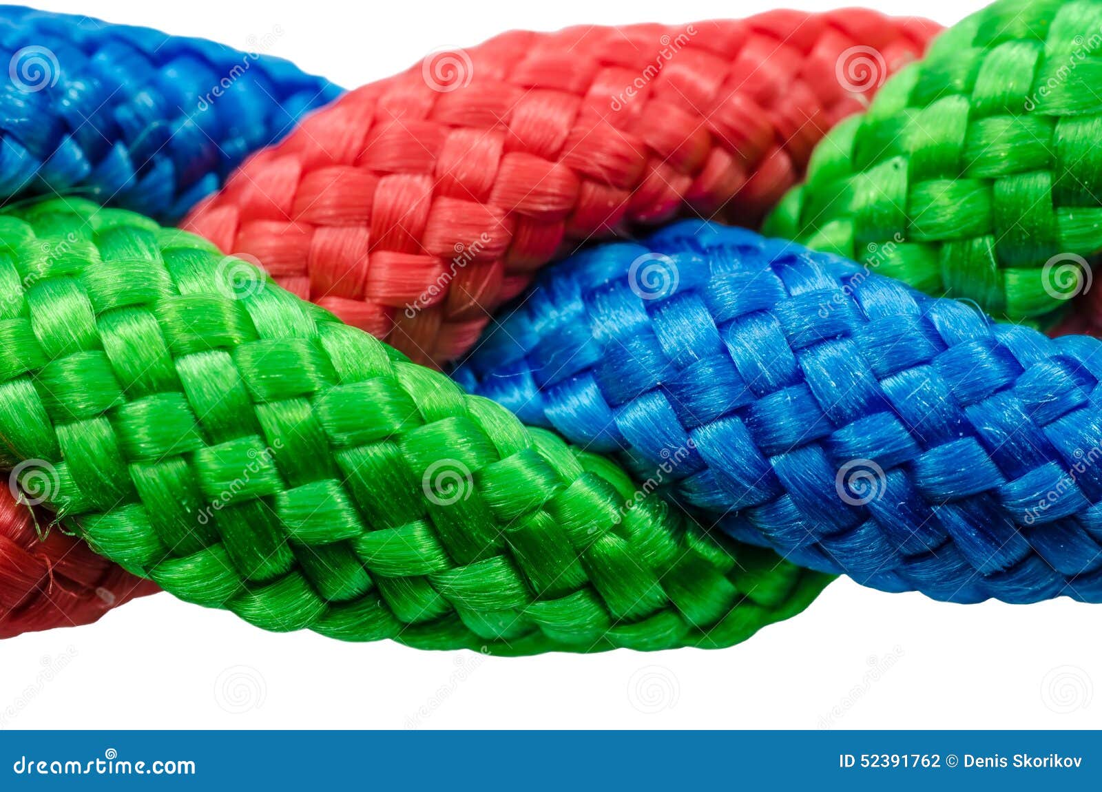 Corde Intrecciate Vicino Su Fotografia Stock - Immagine di corde ...