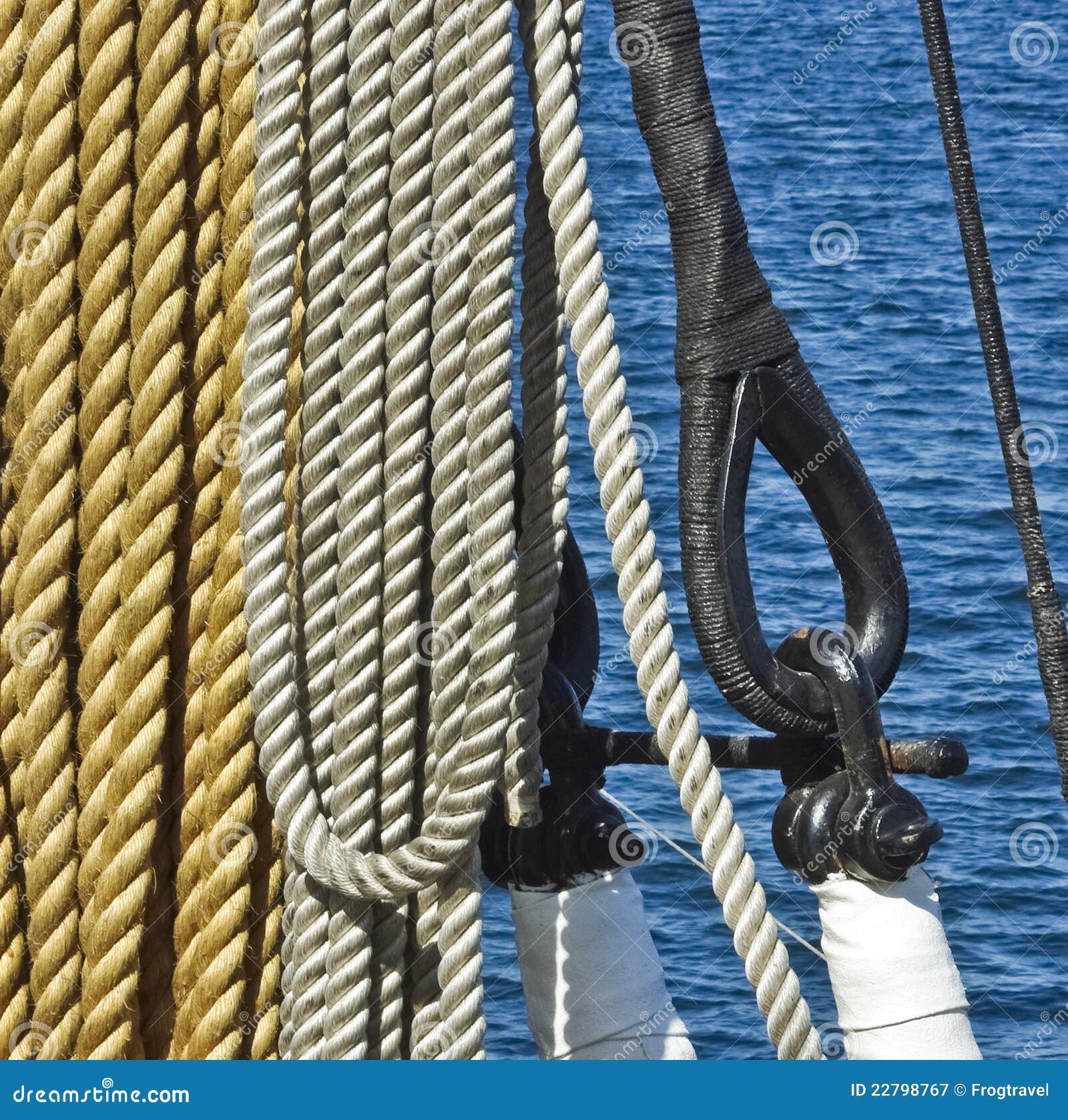 Corde marine immagine stock. Immagine di apparecchiatura - 22798767