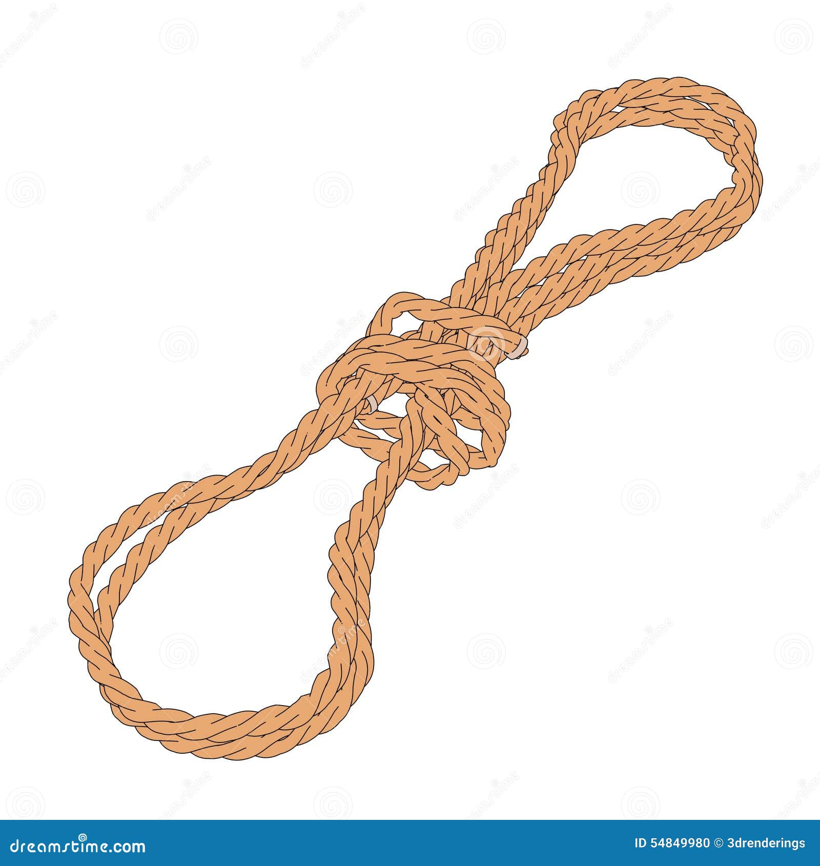 Corde simple illustration stock. Illustration du image - 54849980