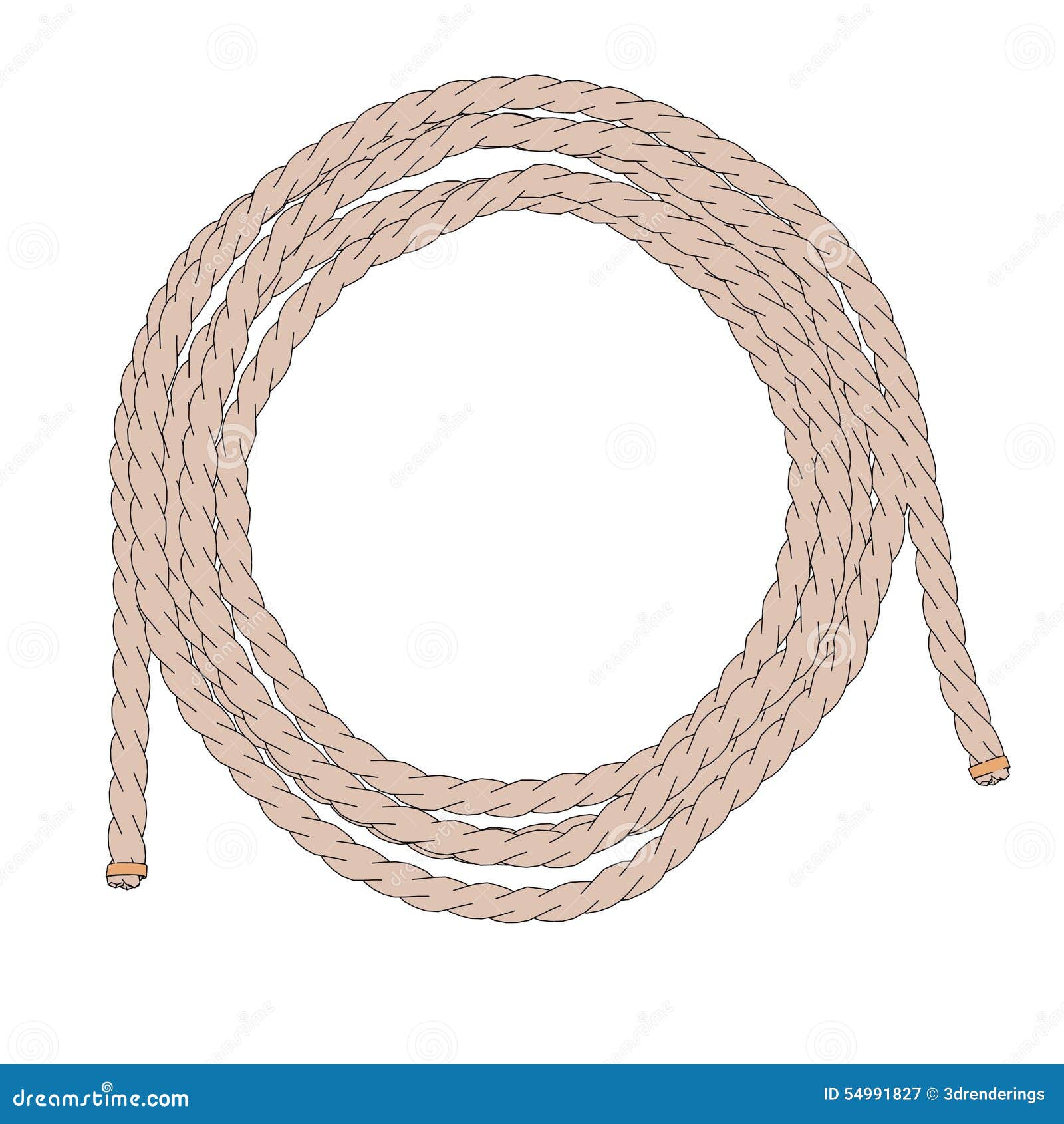 Corde simple illustration stock. Illustration du lien - 54991827