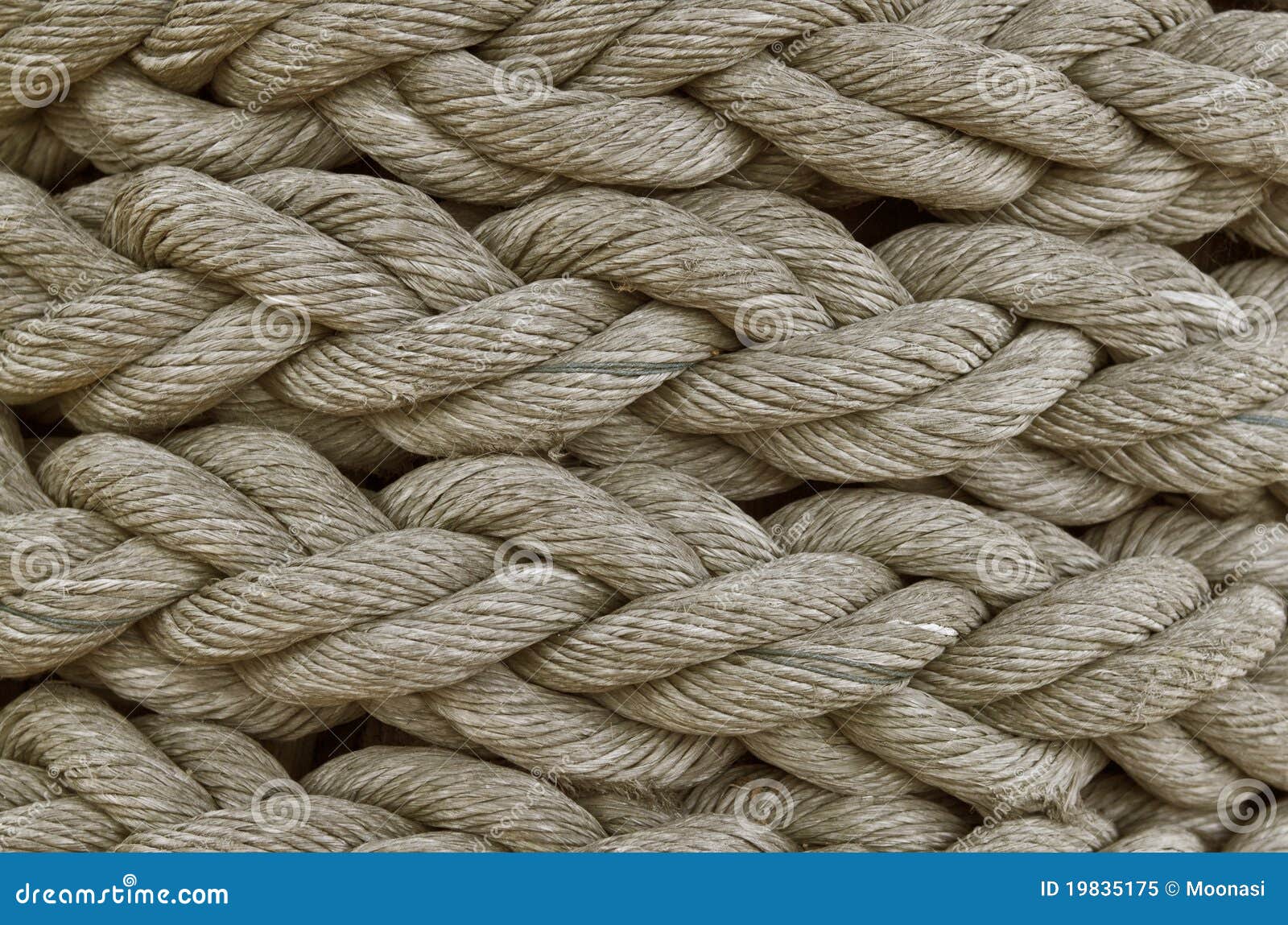 Corde Tressée Photo libre de droits - Image: 19835175