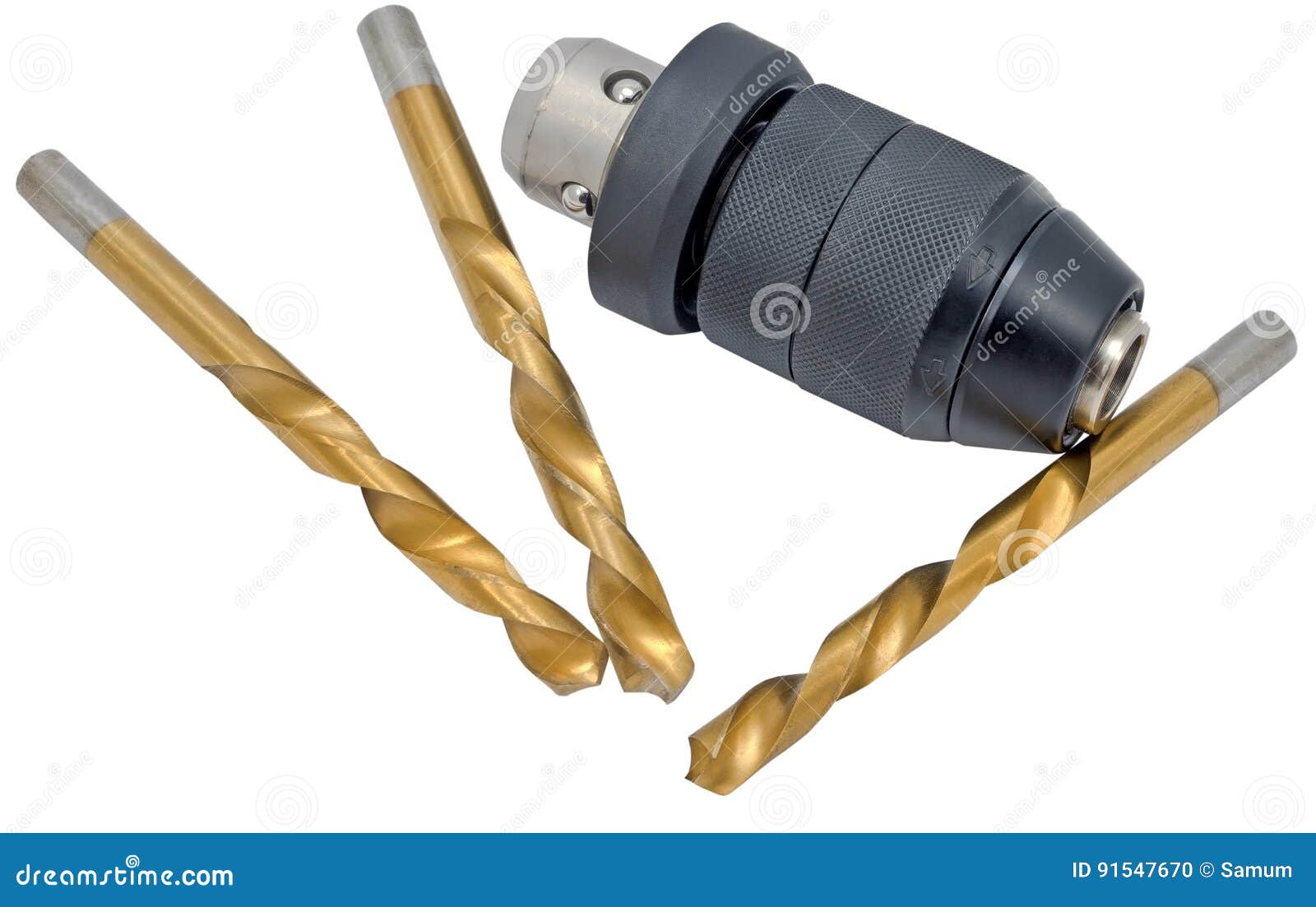 Cordless Drill with Twist Bit Stock Photo - Image of handy, handle ...