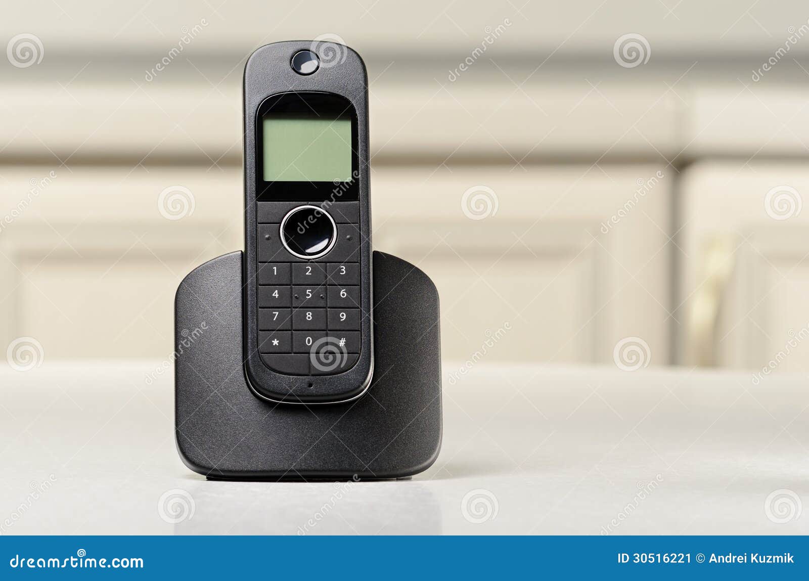 Cordless phone stock image. Image of ringing, table, cordless - 30516221