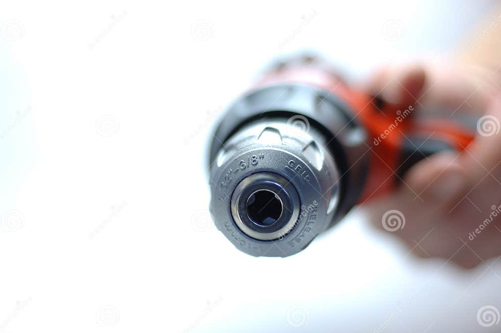 Cordless screwdriver stock image. Image of build, isolated - 3340113