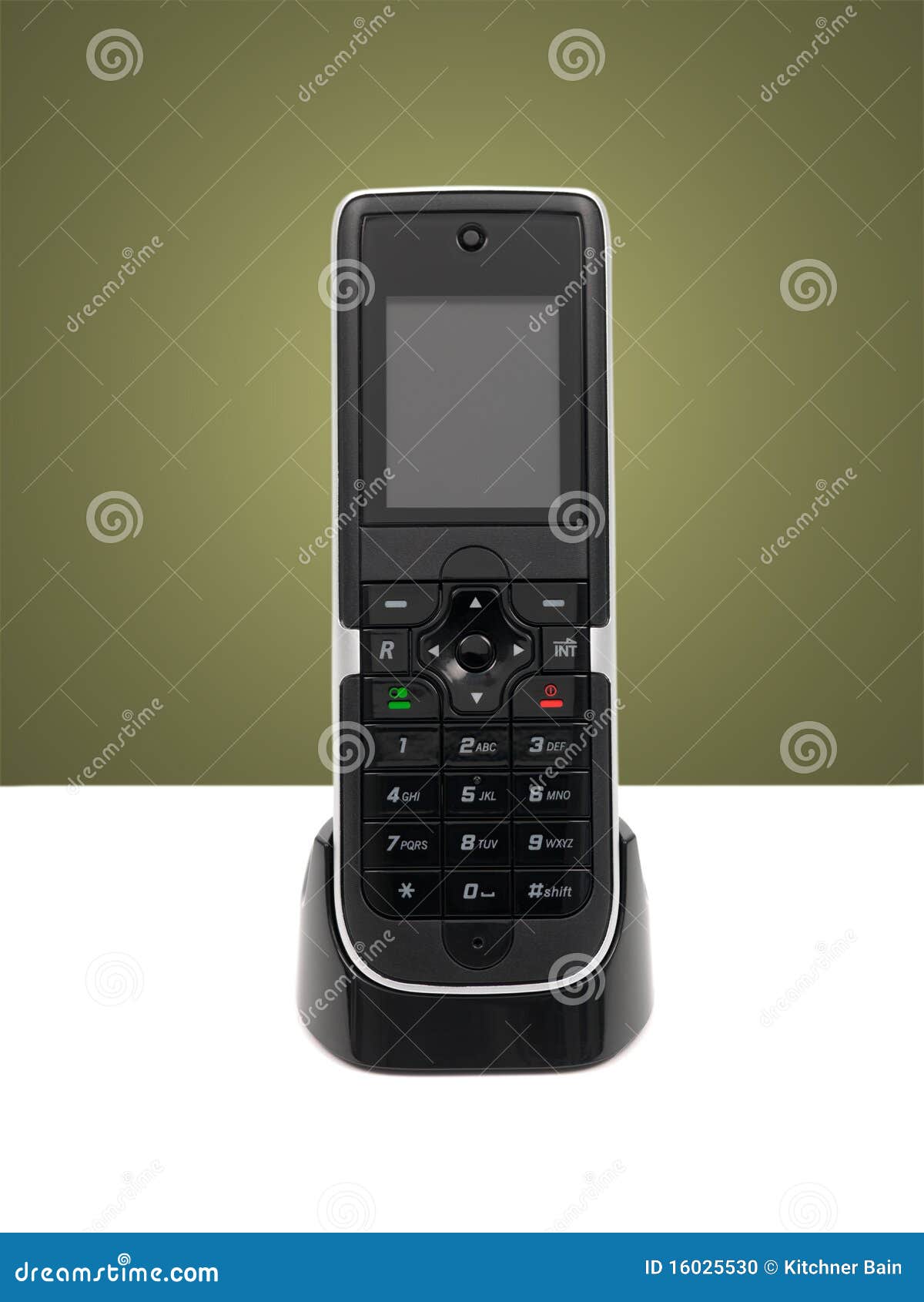 Cordless Telephone stock photo. Image of communication - 16025530