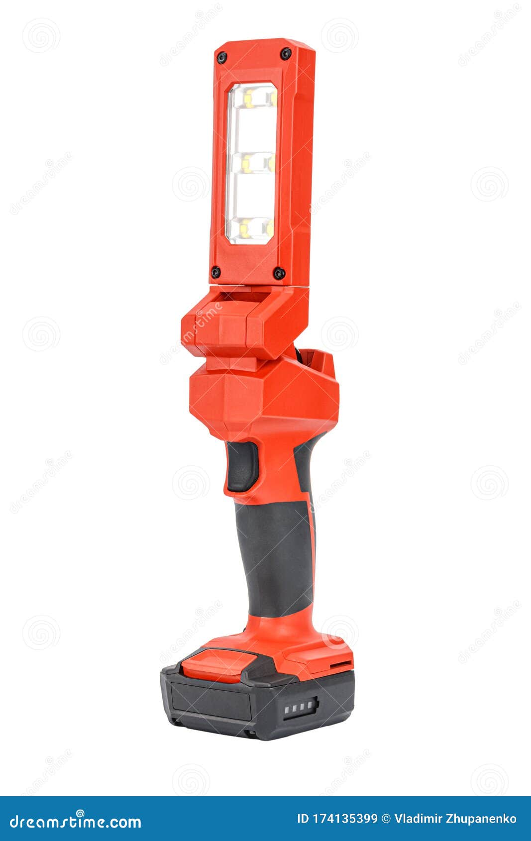 Cordless 12V LED Task Light with Flexible Head and Retractable Hook for ...