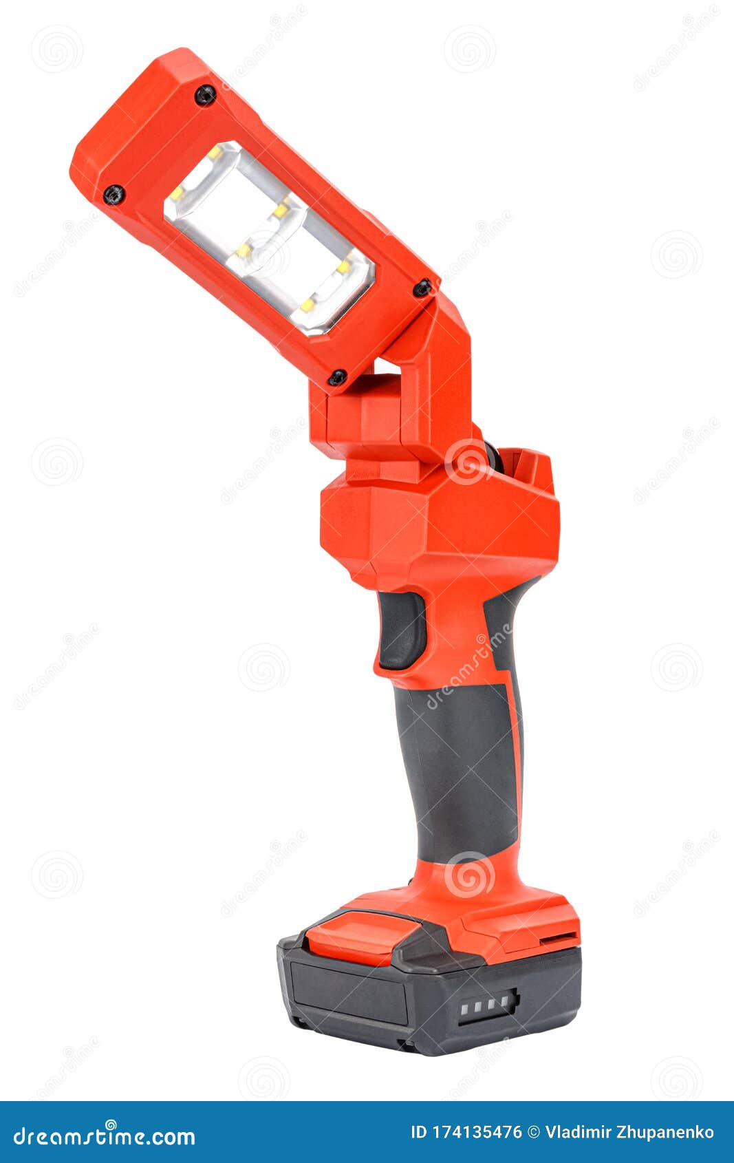 Cordless 12V LED Task Light with Flexible Head and Retractable Hook for ...