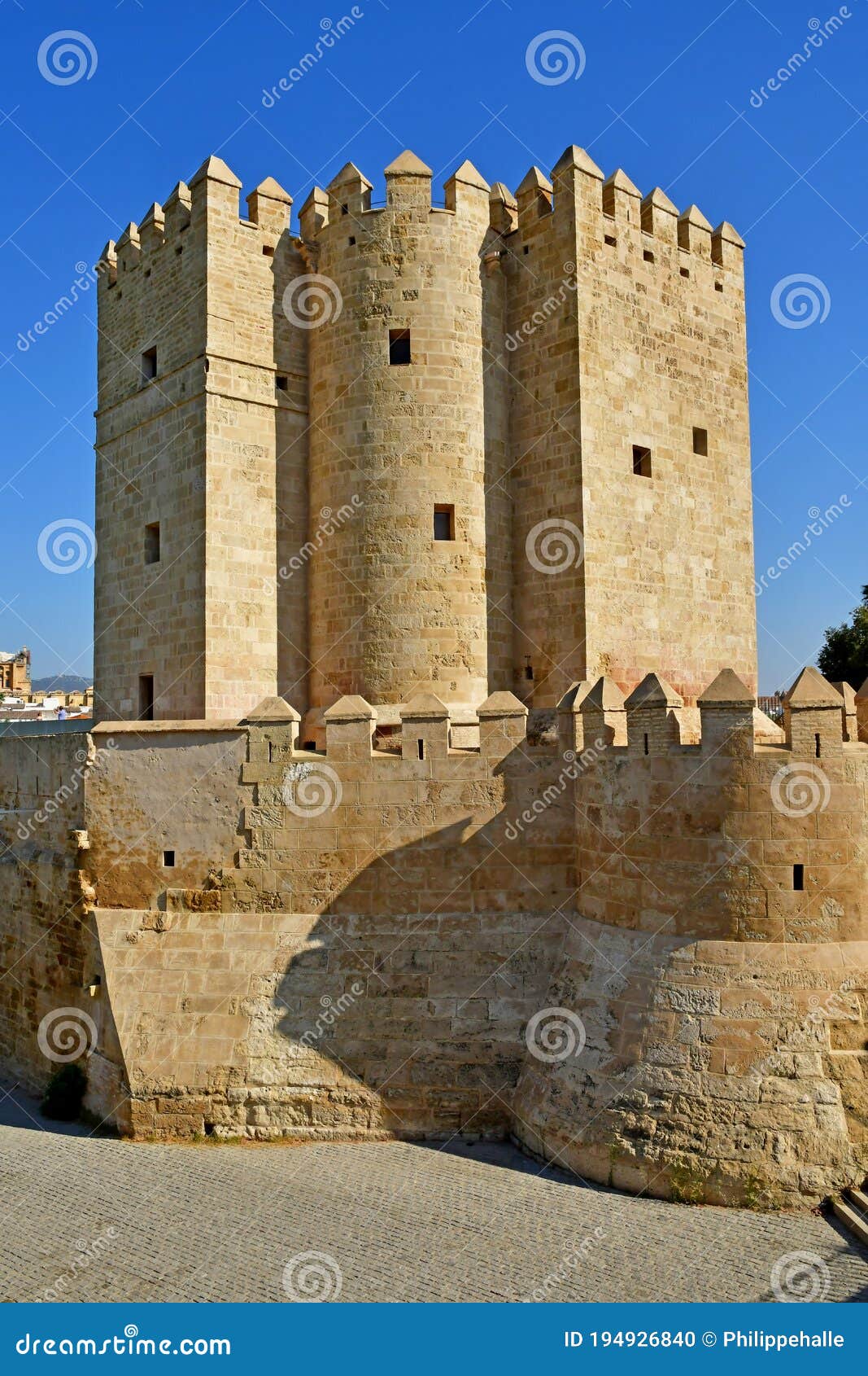 Cordoba; Spain - August 28 2019 : Calahorra Tower Editorial Image ...