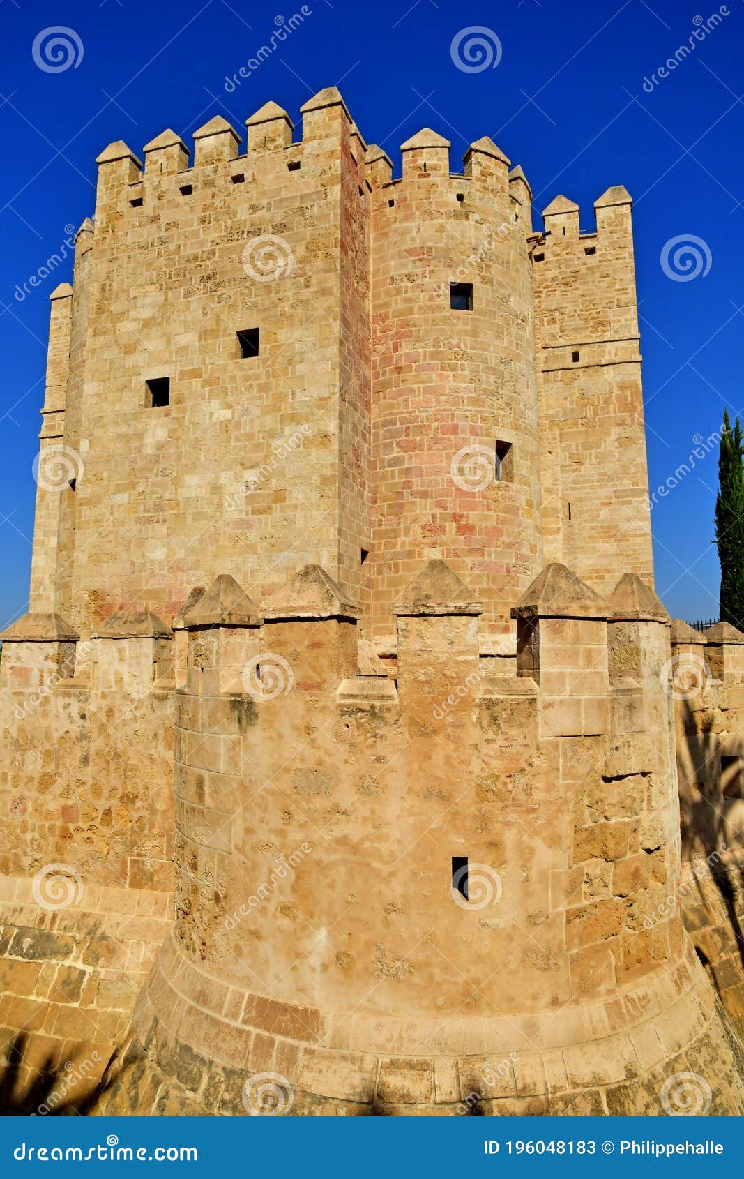 Cordoba; Spain - August 28 2019 : Calahorra Tower Editorial Stock Photo ...