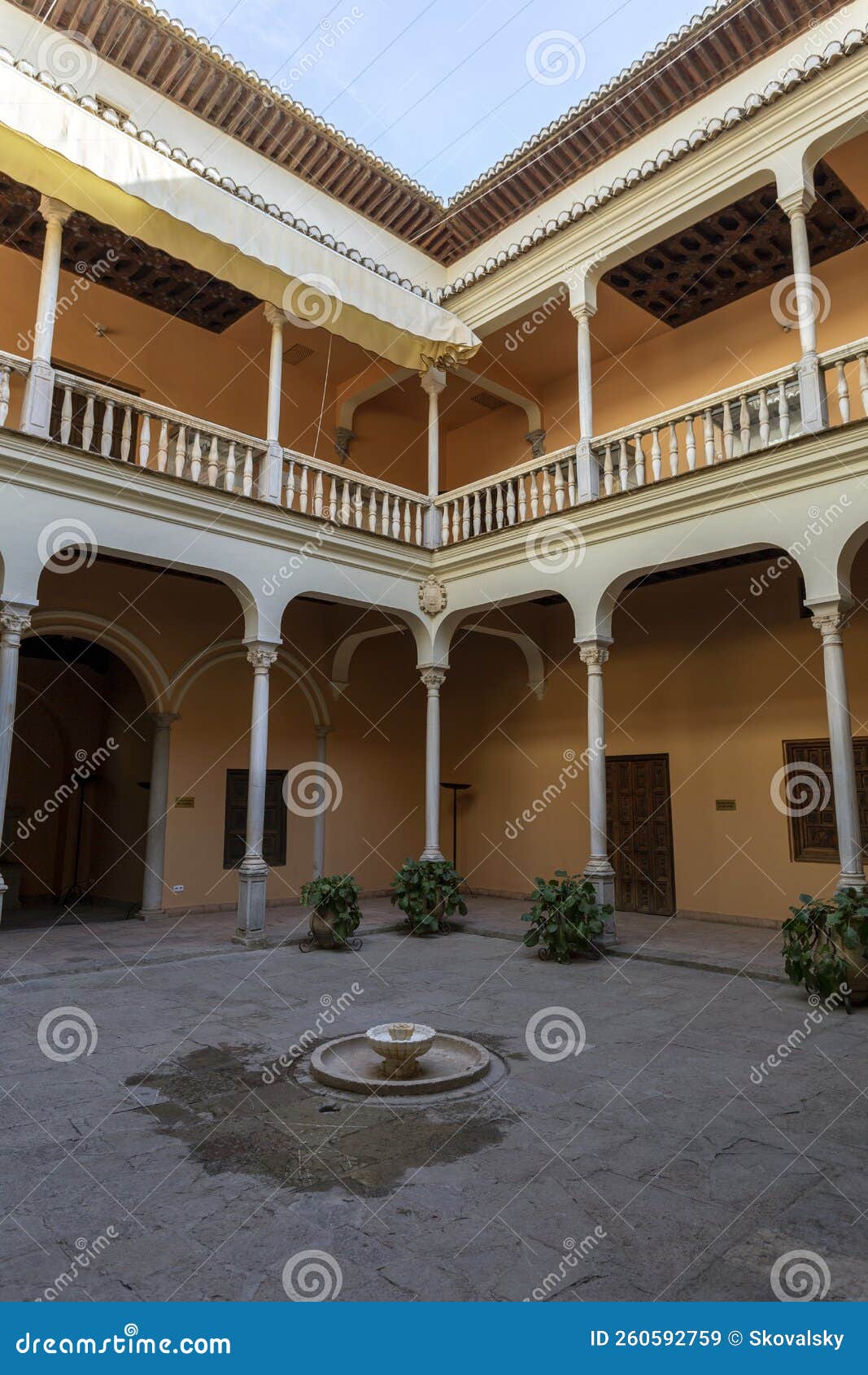 The Cordova Palace in Granada Stock Image - Image of europe, european ...
