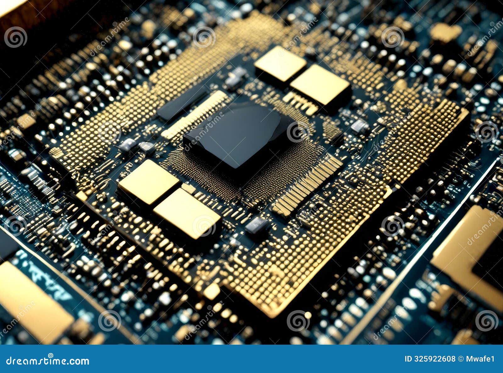 Core Chip Integrated Micro Information Circuit Coprocessor Computer ...