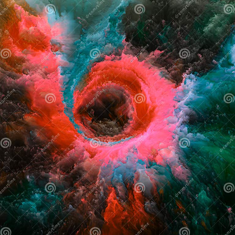 Core of Colored Textures stock photo. Image of ethereal - 321561014