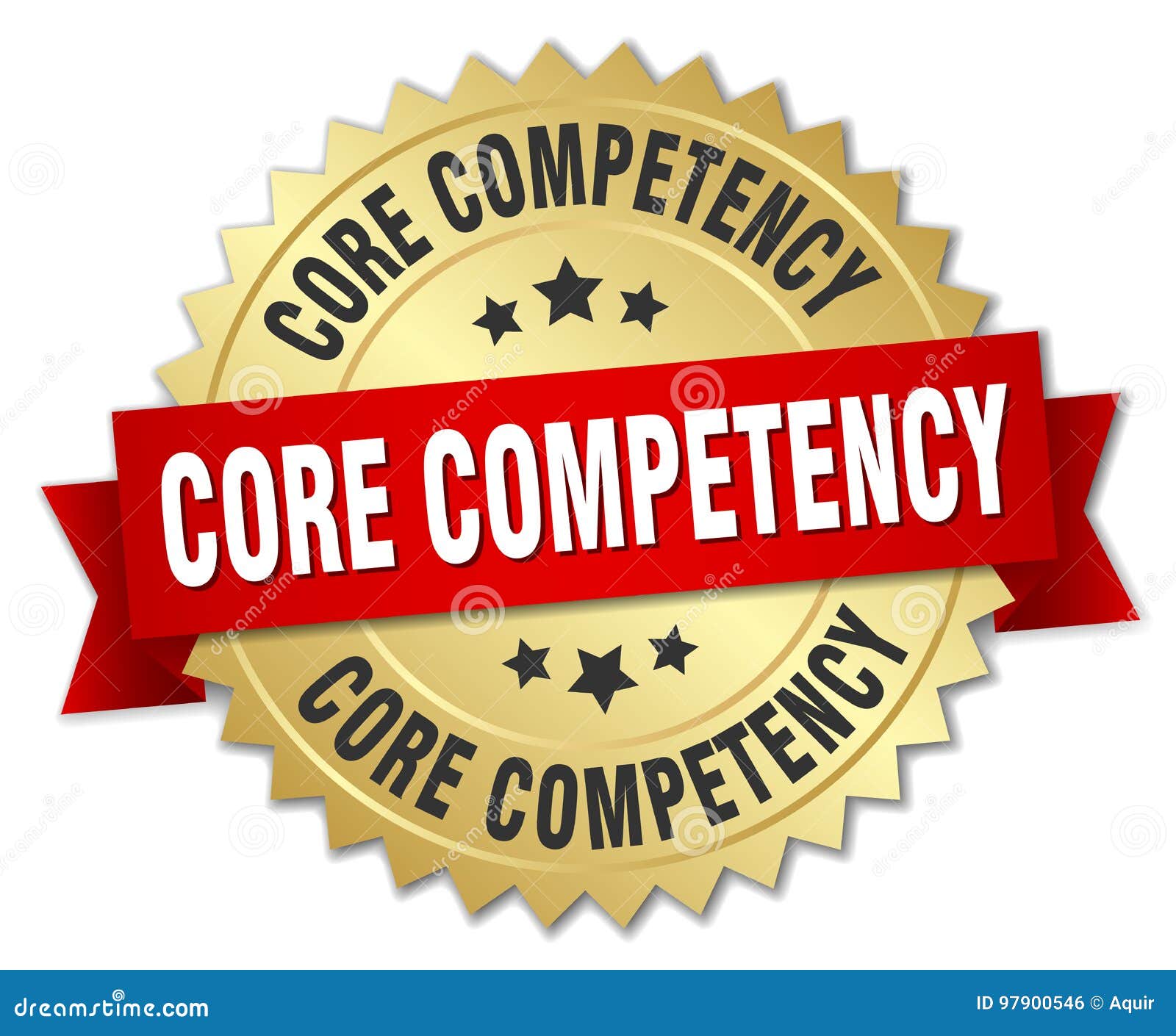 Core competency badge stock vector. Illustration of retro - 97900546