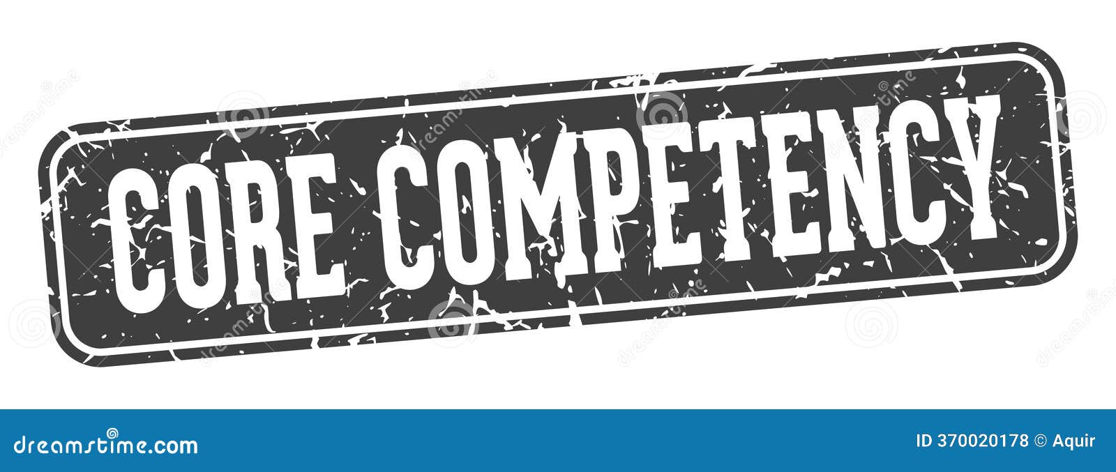 Core Competency Vector Infographic In Minimal Outline Style Royalty ...