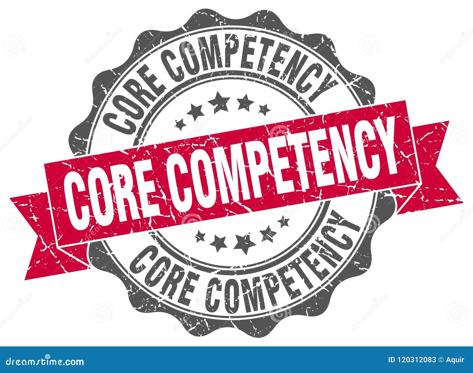 Core Competency Seal. Stamp Stock Vector - Illustration of grungy ...