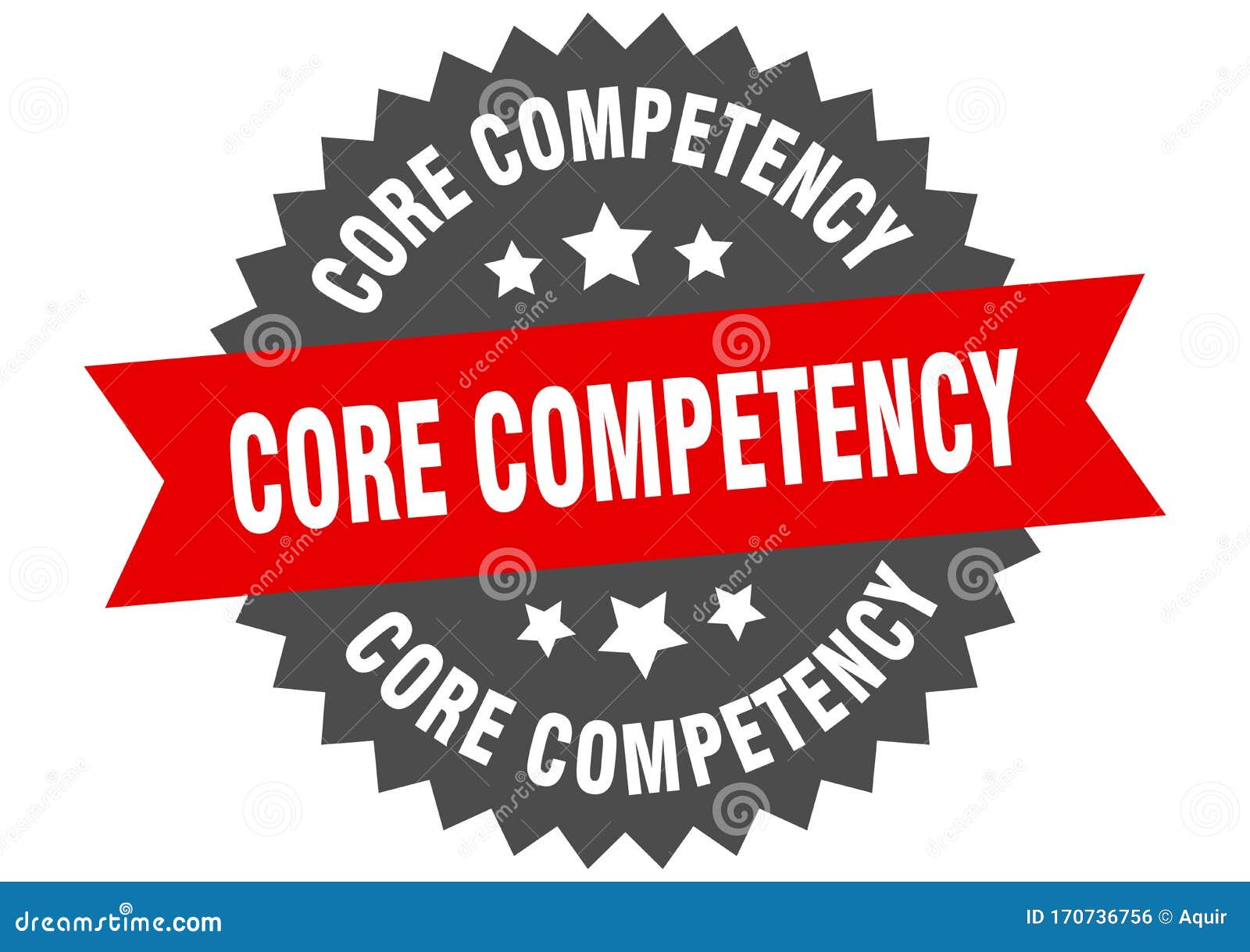 Core Competency Sign. Core Competency Circular Band Label. Core ...