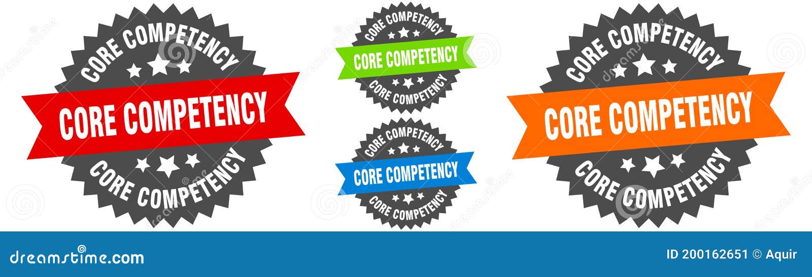 Competency Sign Vector Illustration | CartoonDealer.com #160394506