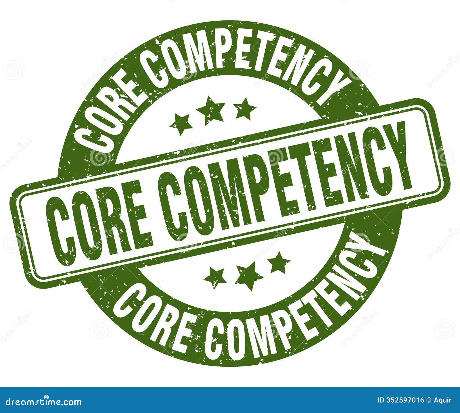 Competency Stamp. Competency Label. Round Grunge Sign Vector ...
