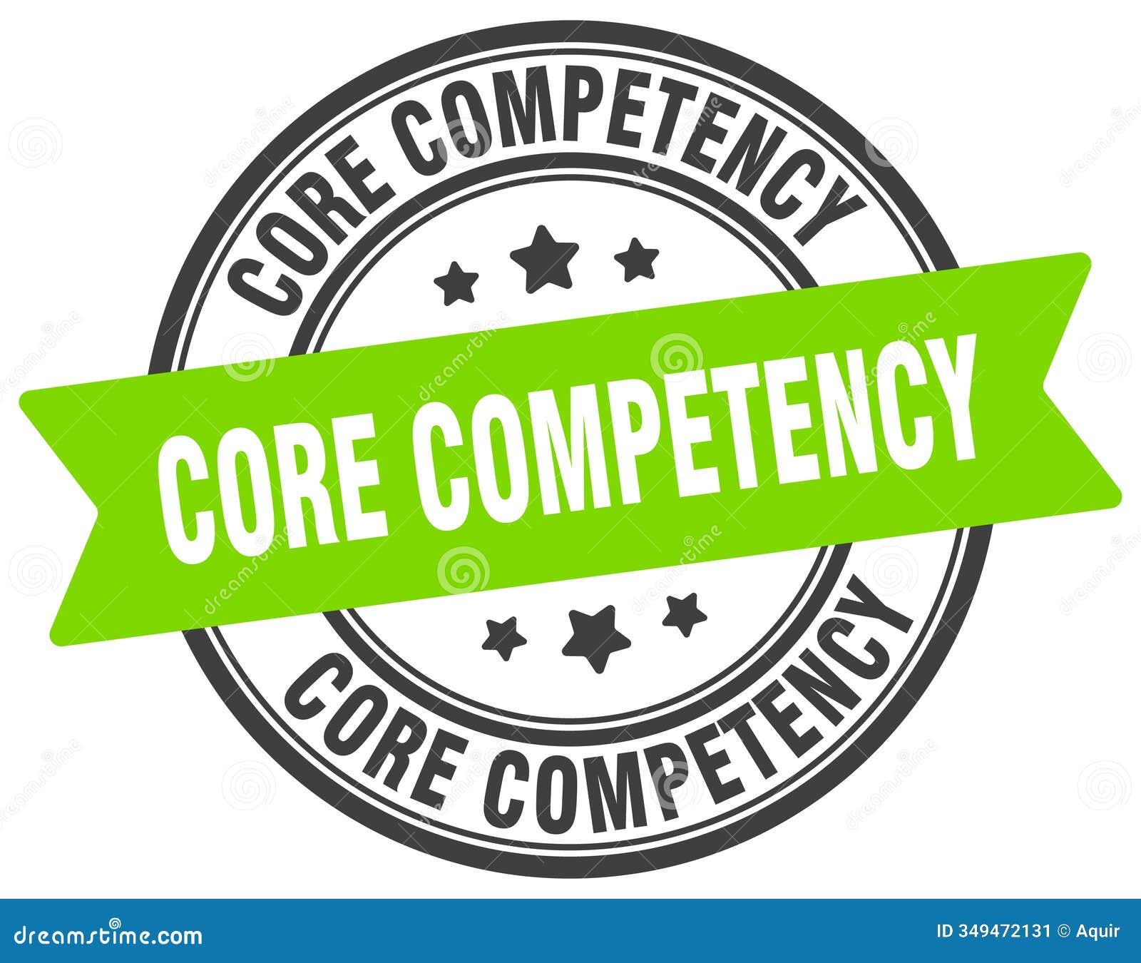 Competency Stamp. Competency Label. Round Grunge Sign Vector ...