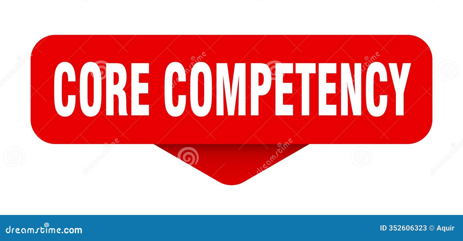 Competency Sticker. Competency Label Cartoon Vector | CartoonDealer.com ...