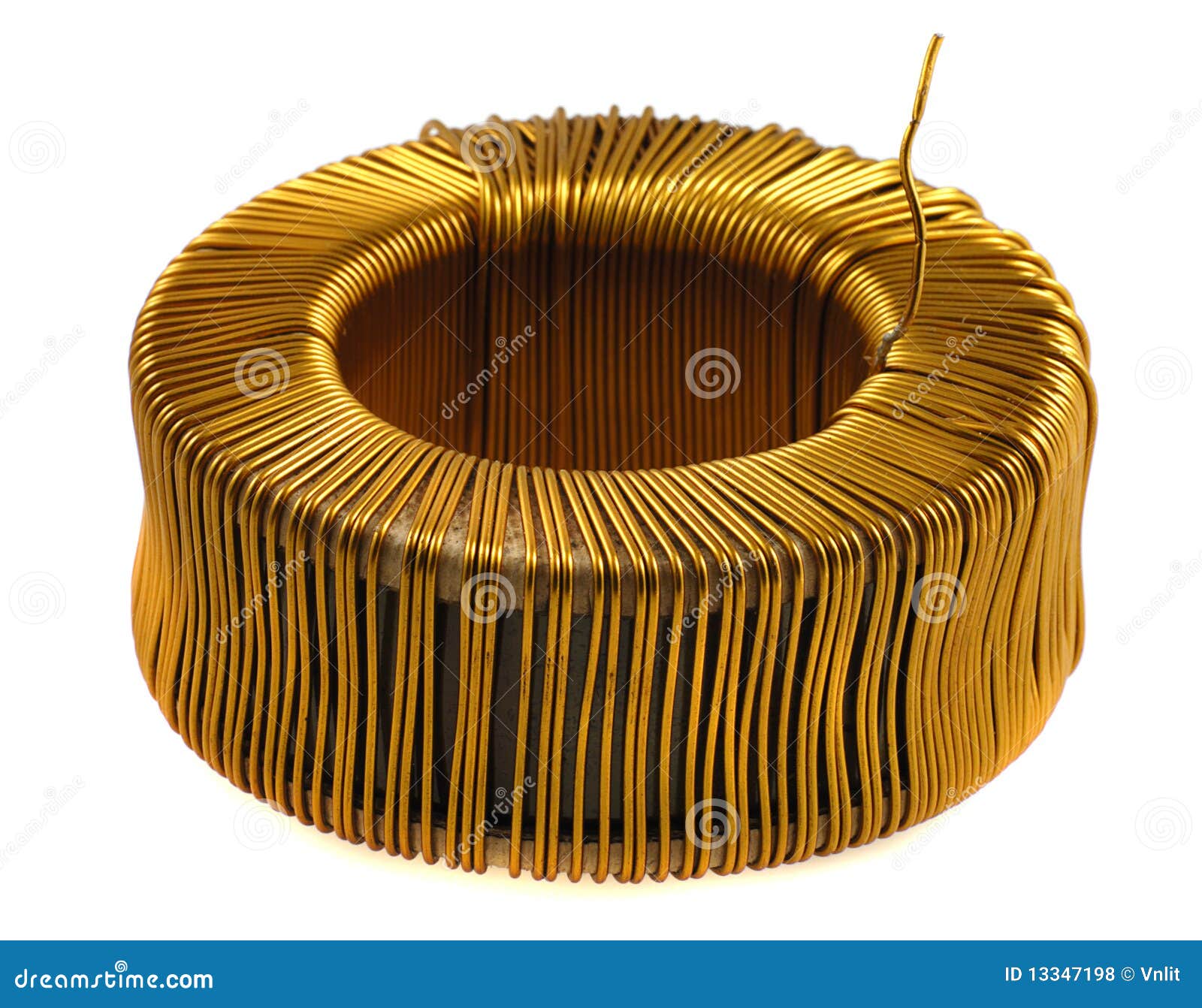 Core of copper wire stock photo. Image of amperage, reel - 13347198