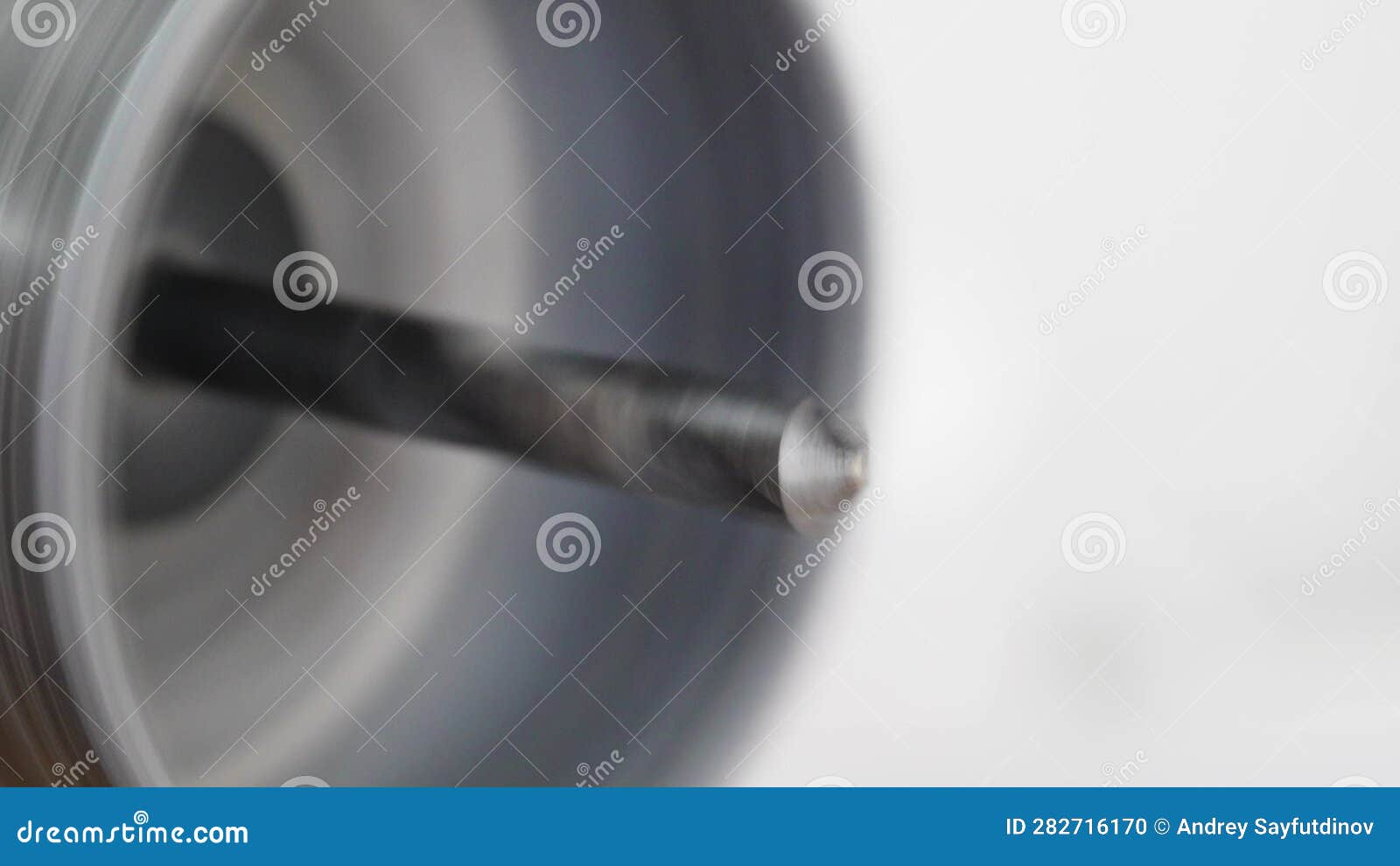 Core Drill for Sockets and Holes of Large Diameters Stock Footage ...