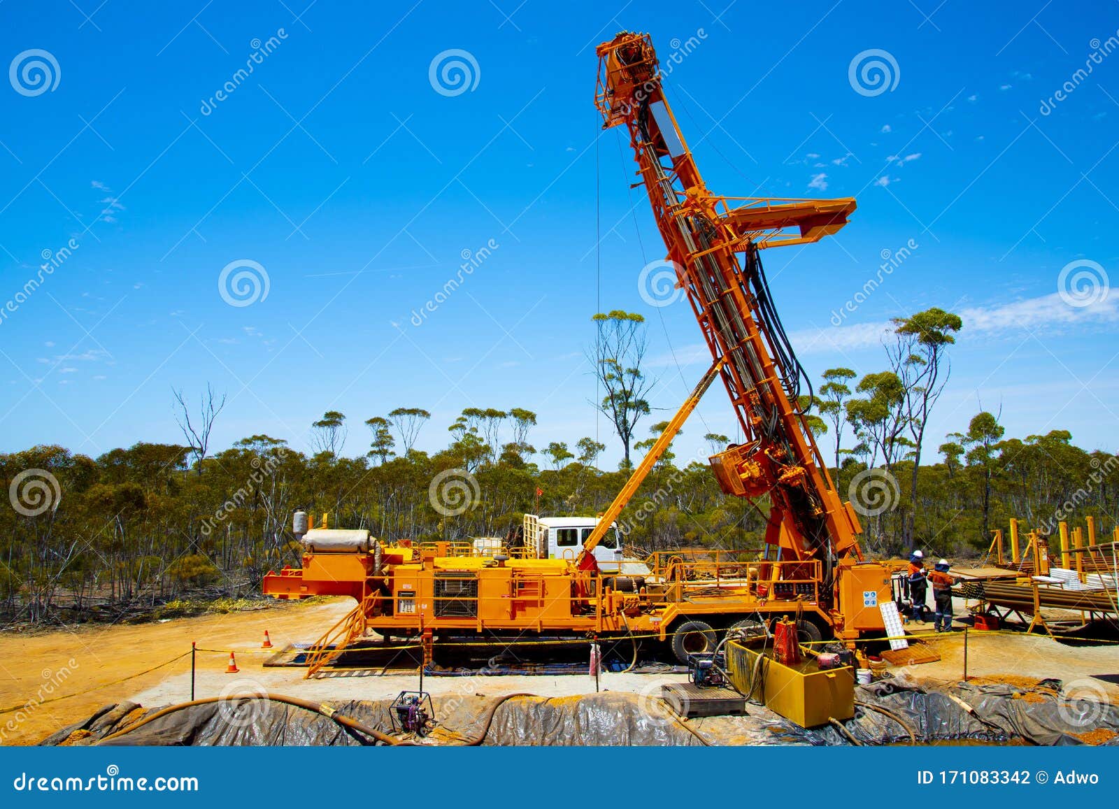 Core Drilling stock photo. Image of mountain, prospect - 171083342