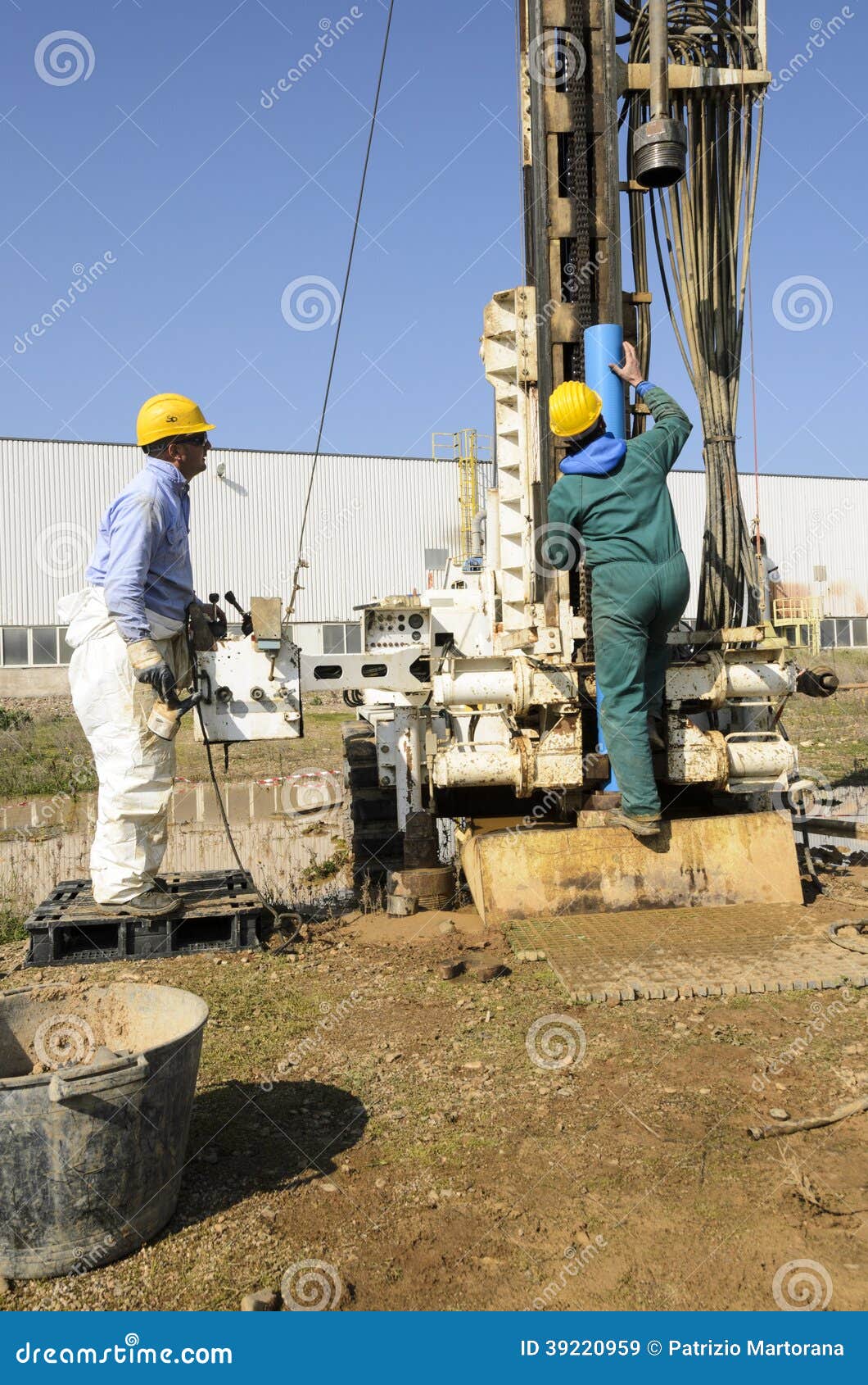 Core drilling underground. editorial stock image. Image of water - 39220959