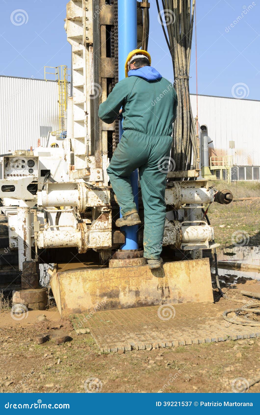 Core drilling underground. editorial photography. Image of geology ...