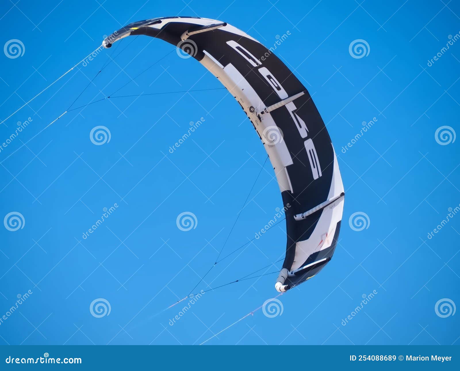 Core Kite Surfing Umbrella at the Blue Sky Editorial Stock Image ...
