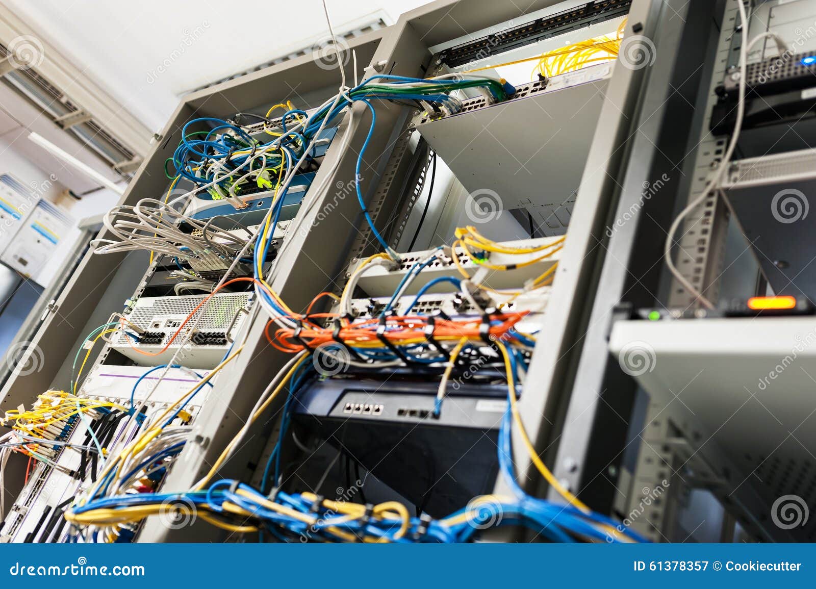 Core Switch Technology in Network Room Place Stock Image - Image of ...