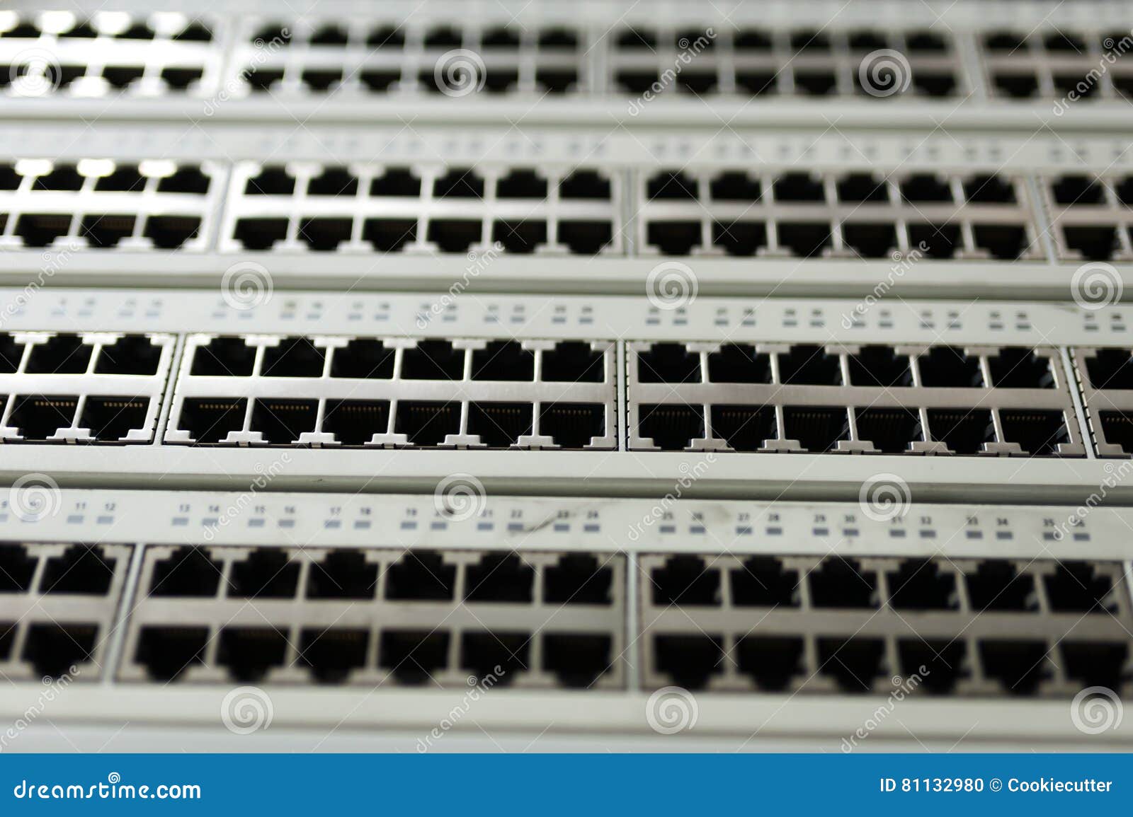 Core Switch Technology in Network Room Place Stock Photo - Image of ...