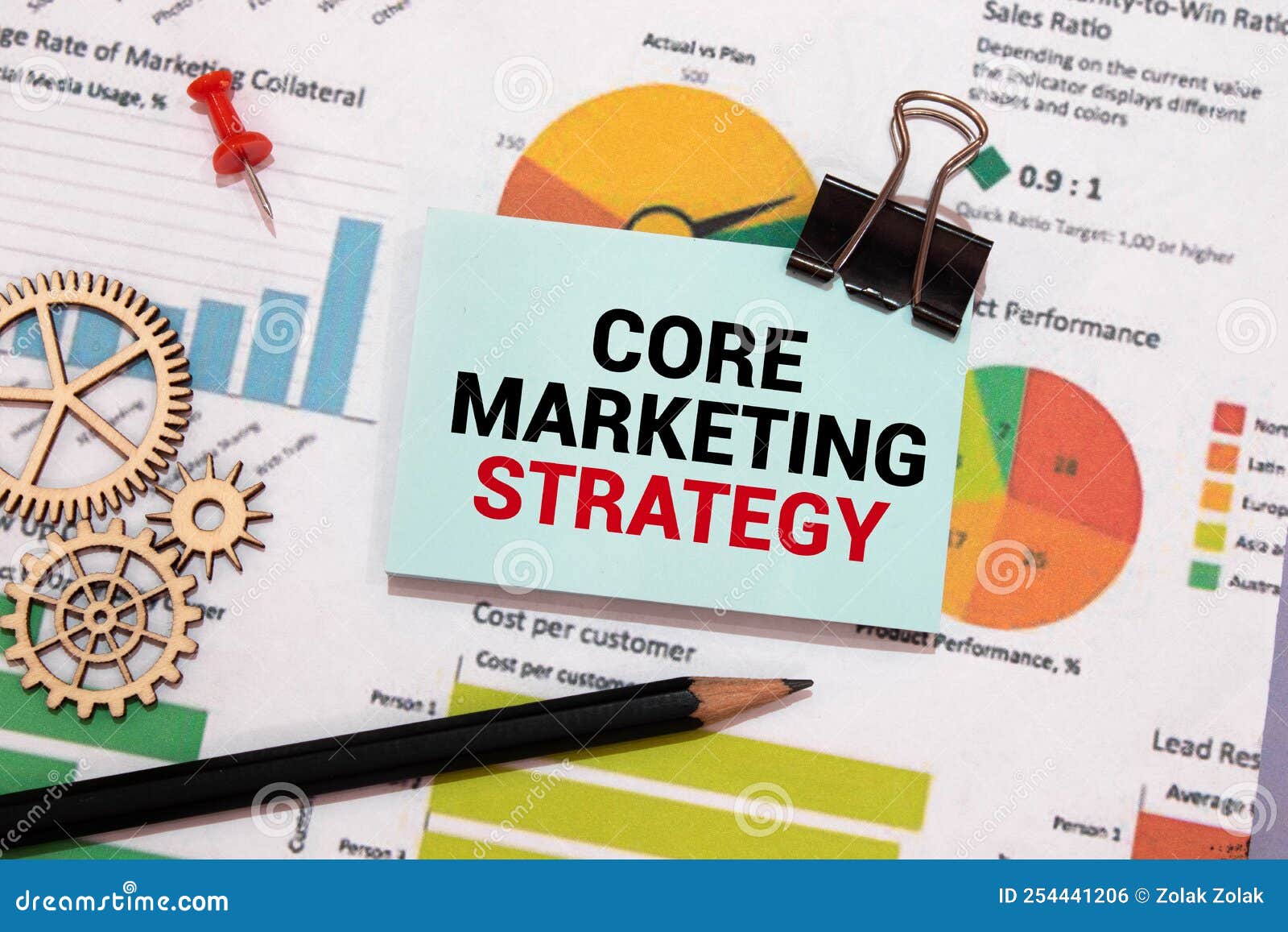 Core Value Text Concept Write on Notebook Stock Illustration ...