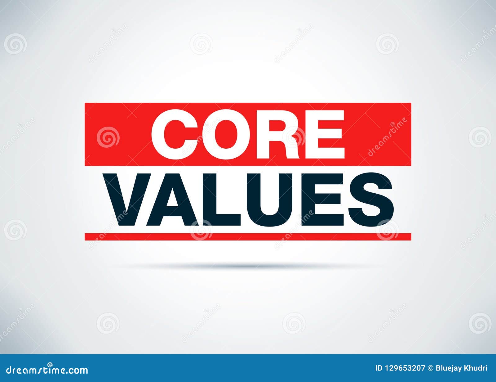 Core Values Abstract Flat Background Design Illustration Stock ...