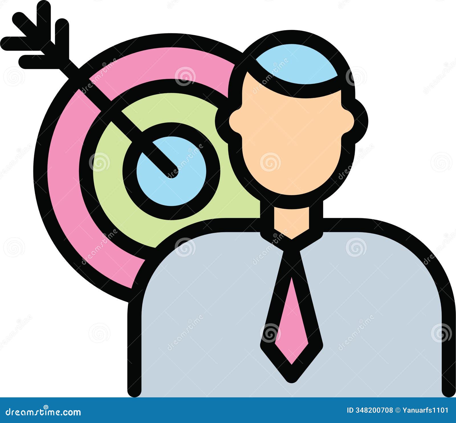 Purple Core Values Icon Set in One Color on White Background Stock ...