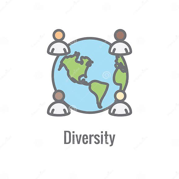 Core Values Icon with Value Driven Icon Describing Part of Core Values ...