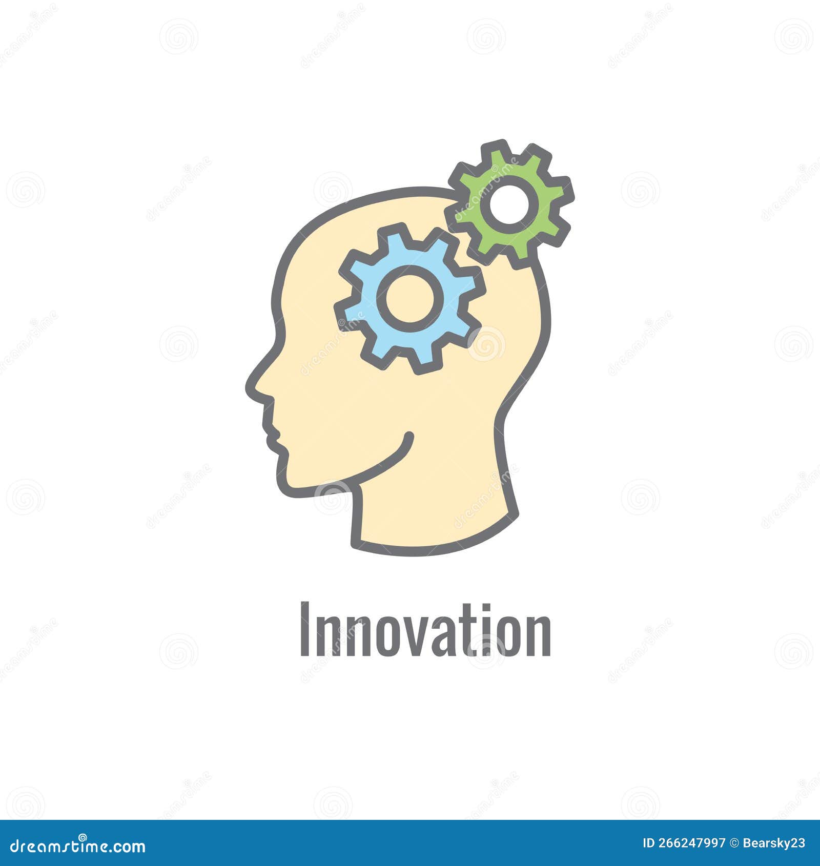 Core Values Icon With Value Driven Icon Describing Part Of Core Values Stock Vector