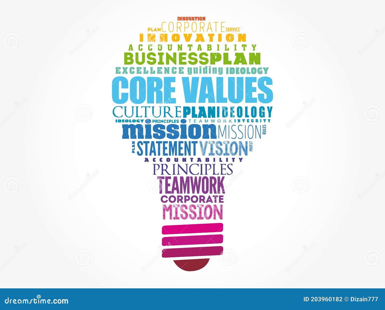 Core Values Light Bulb Word Cloud Collage Stock Illustration ... Core Values Light Bulb Word Cloud Collage Stock Illustration ...