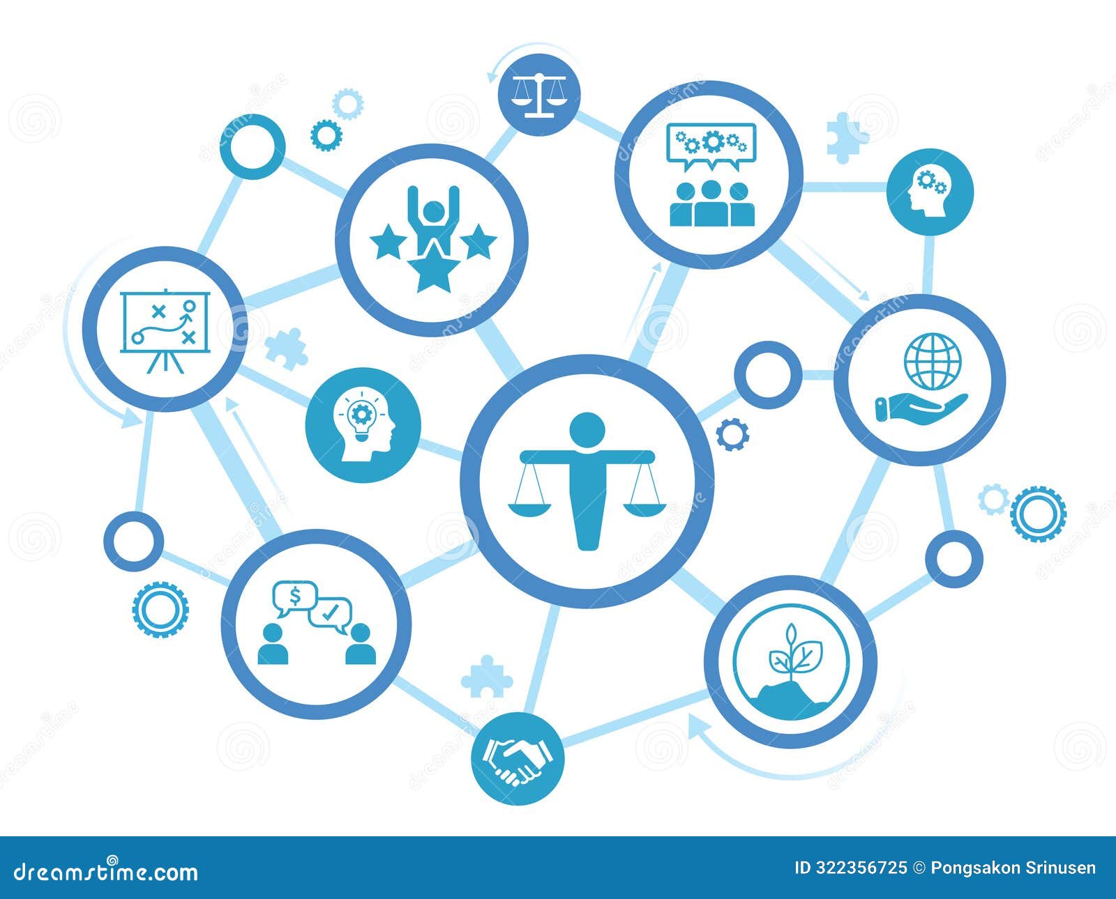 Core Values - Mission, Integrity Value Icon Set with Vision Stock ...