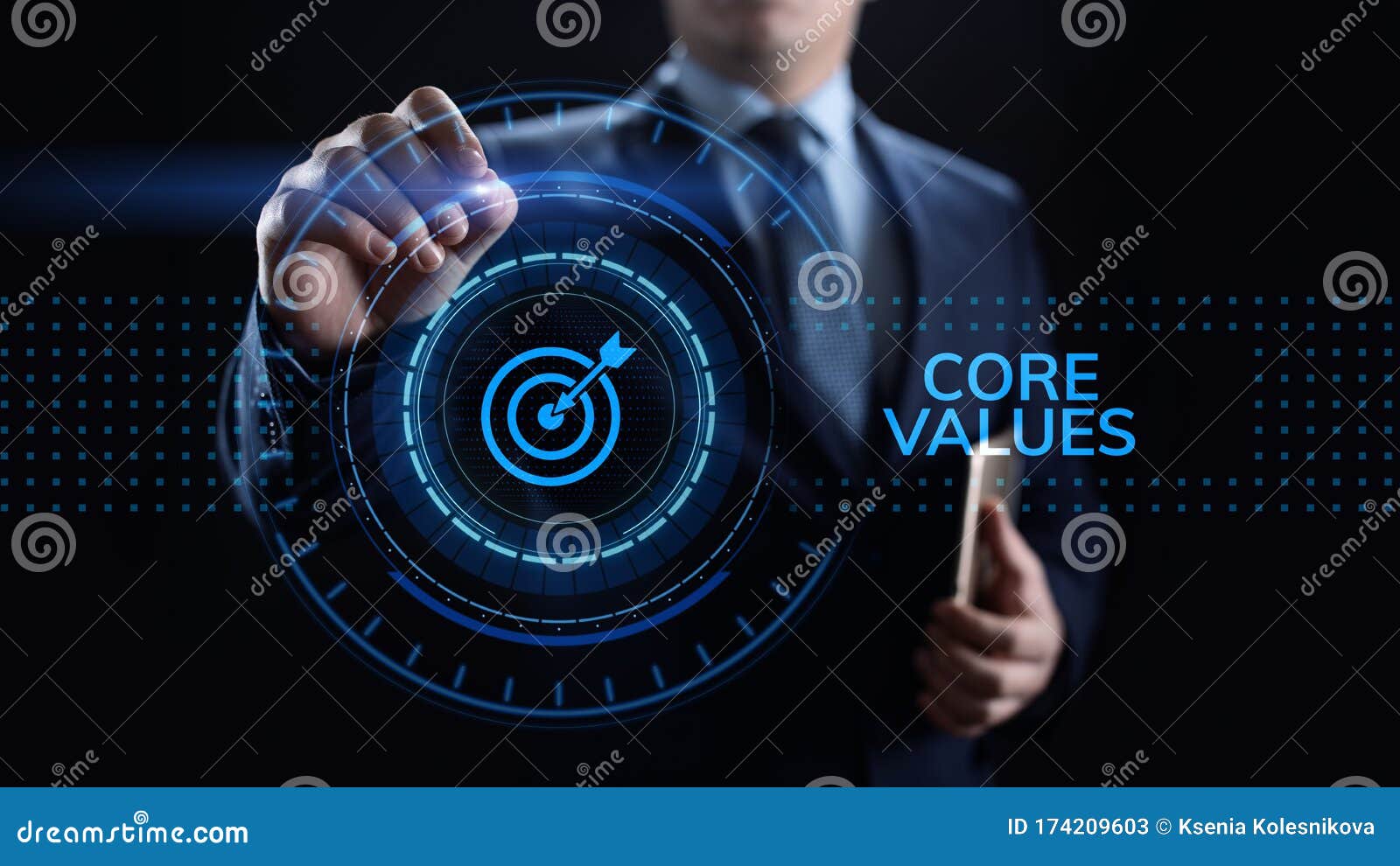 Core Values Responsibility Company Ethical Business Concept. Stock ...