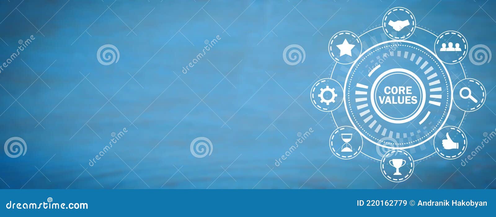 Core Values. Responsibility Ethics Business Concept Stock Image - Image ...